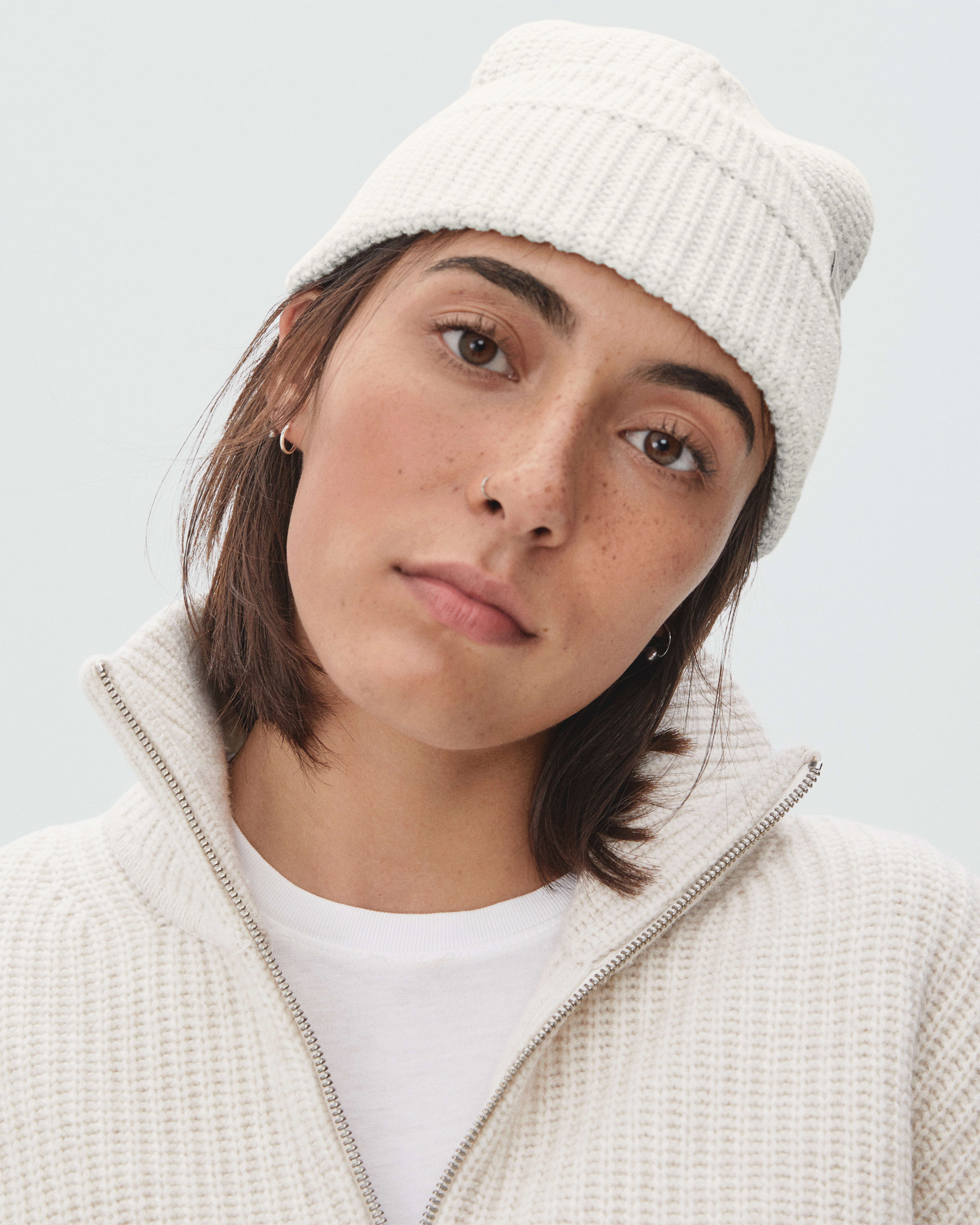 The Organic Cotton Chunky Beanie Canvas – Everlane