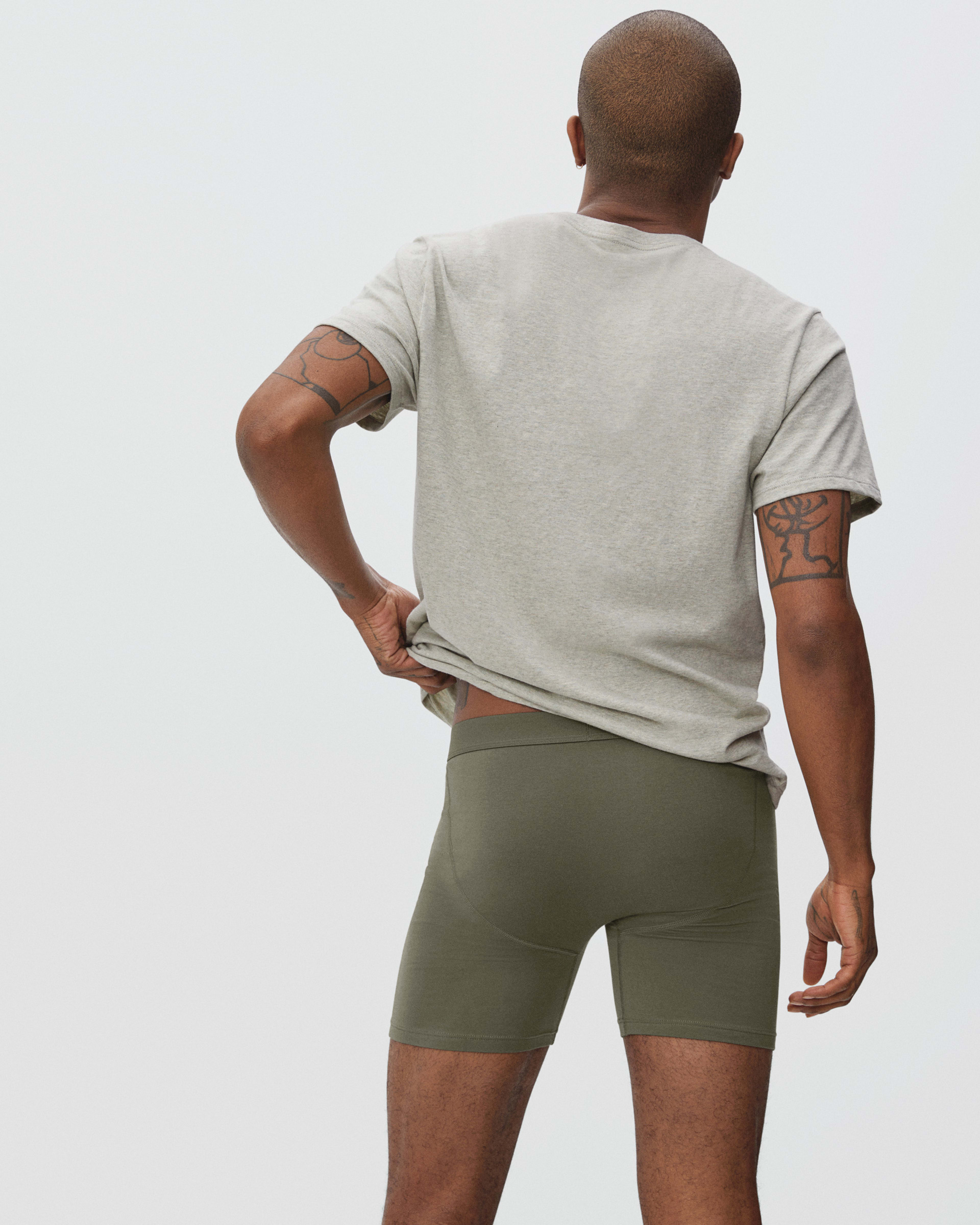 The Supima® Longer Boxer Brief | Uniform Kalamata – Everlane