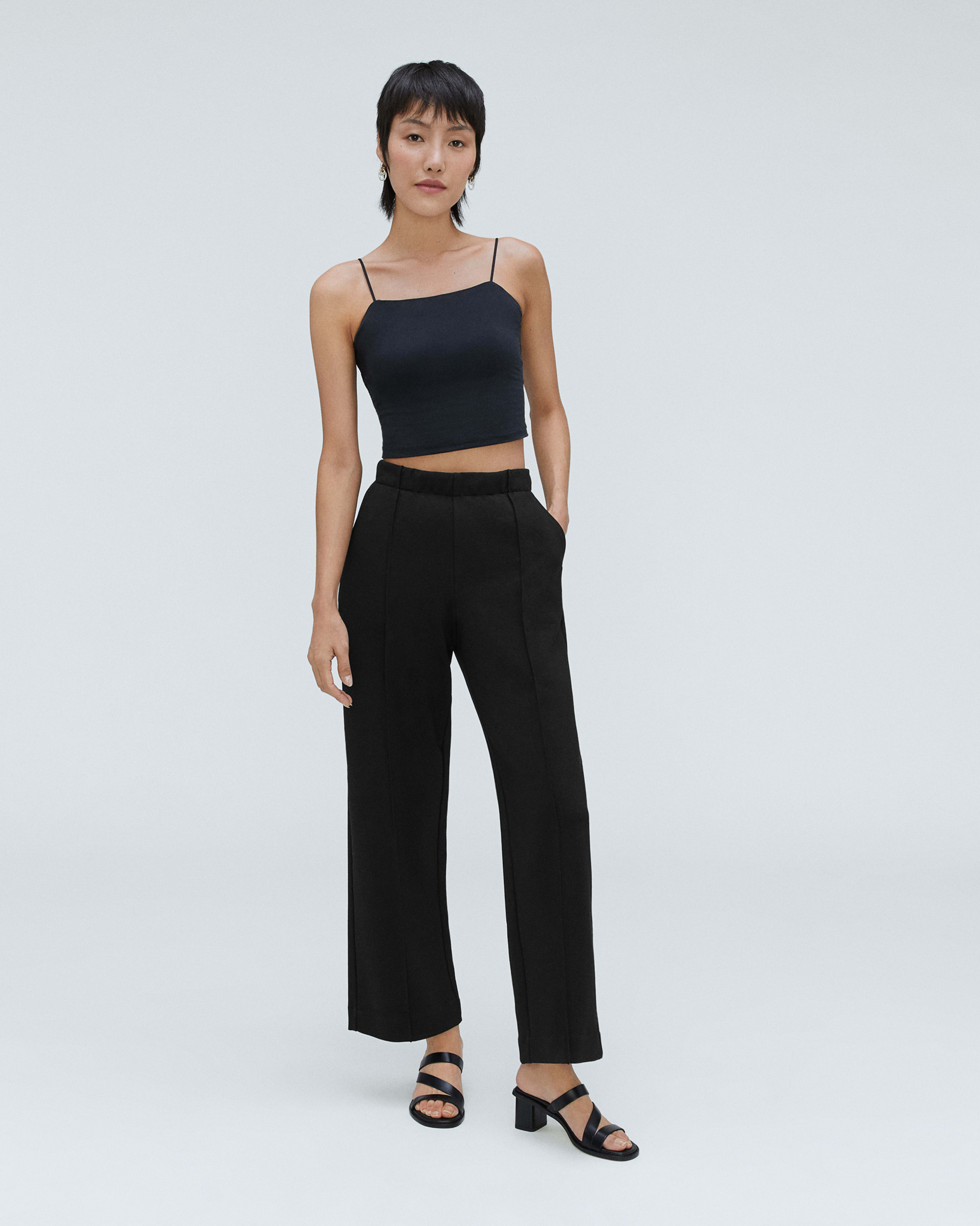 The Wide Leg Dream Pant® Black – Everlane