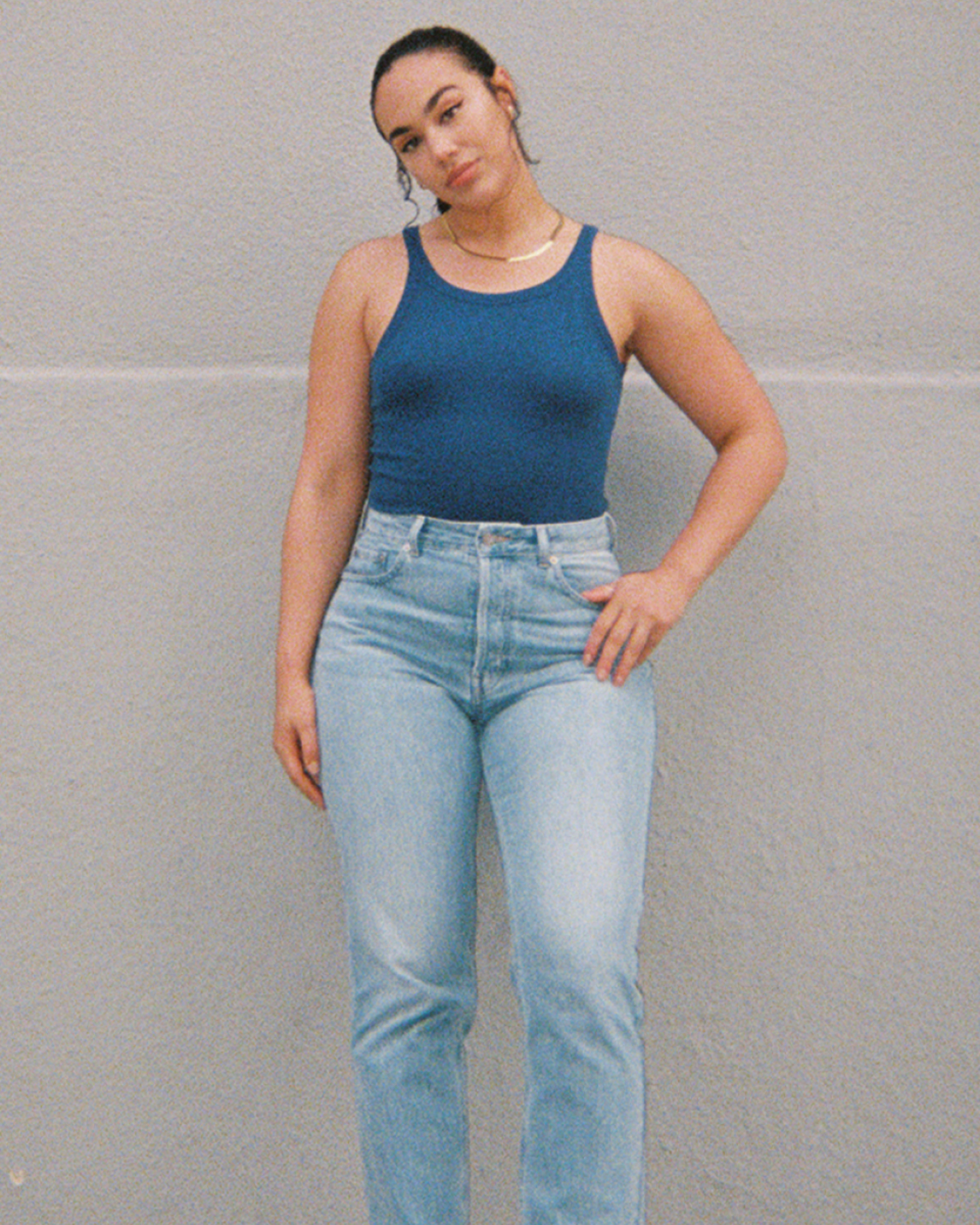 The Curvy ’90s Cheeky® Jean Vintage Sunbleached Blue – Everlane