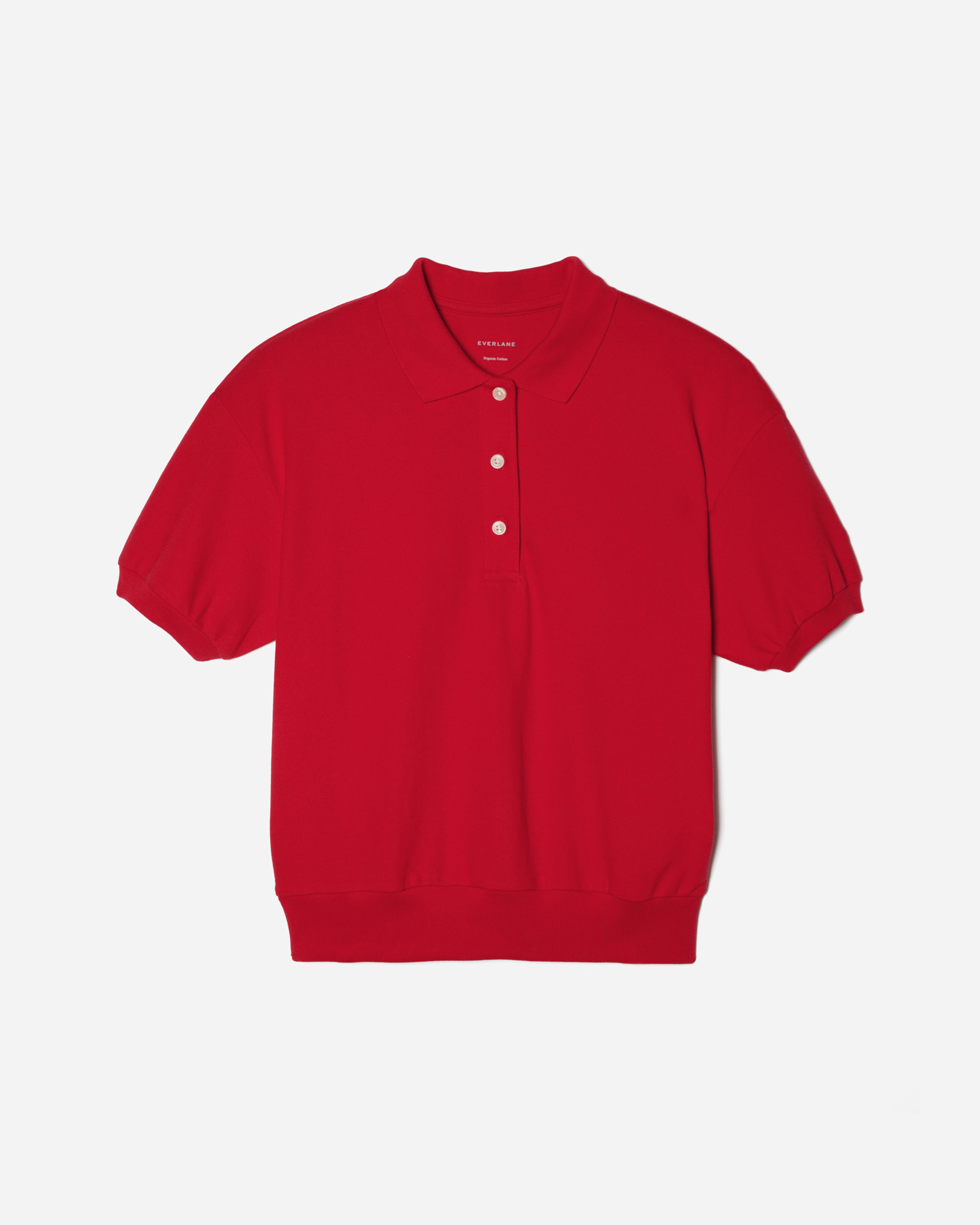 The Oversized Polo Goji Berry – Everlane