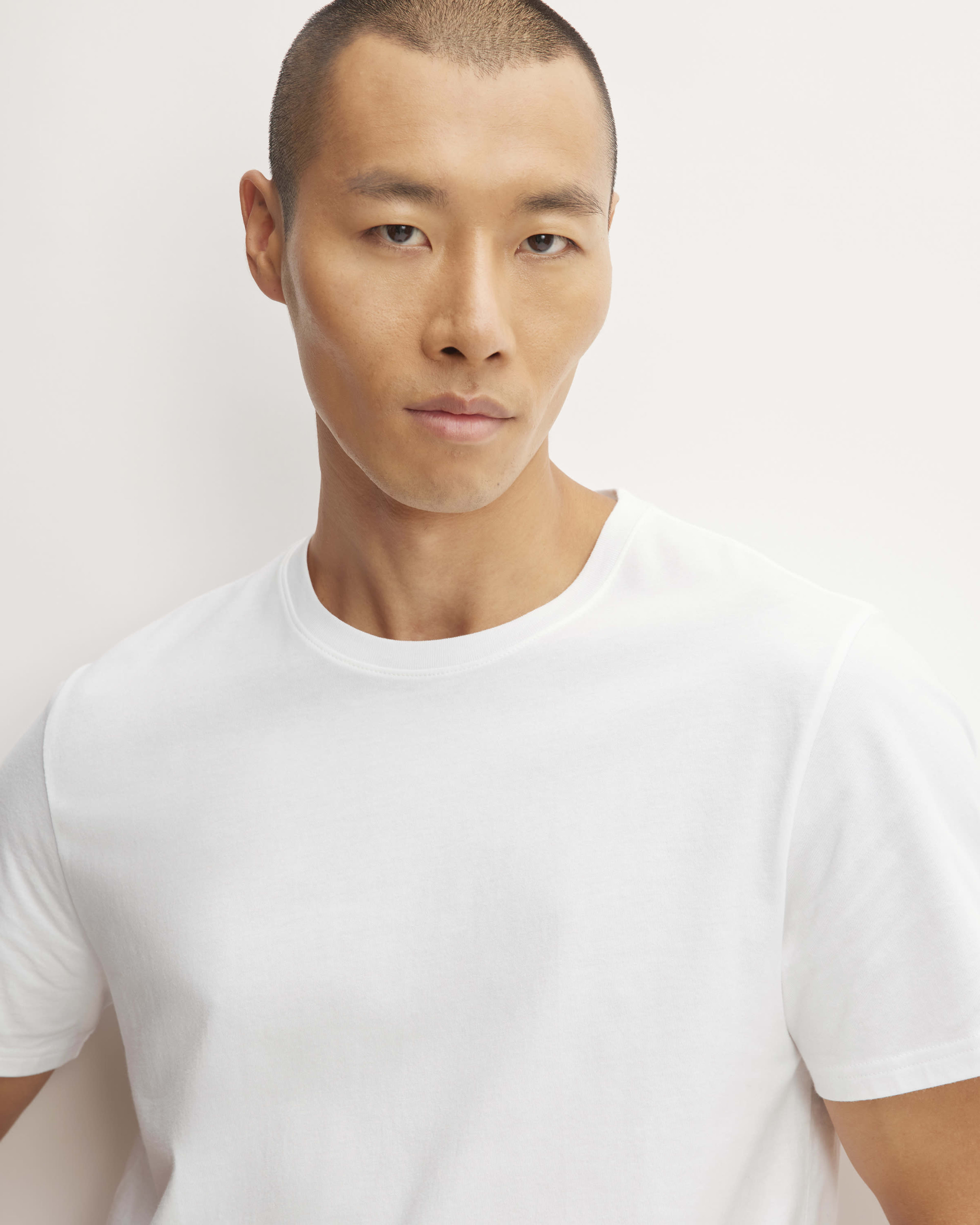 The Essential Organic Crew | Uniform White – Everlane