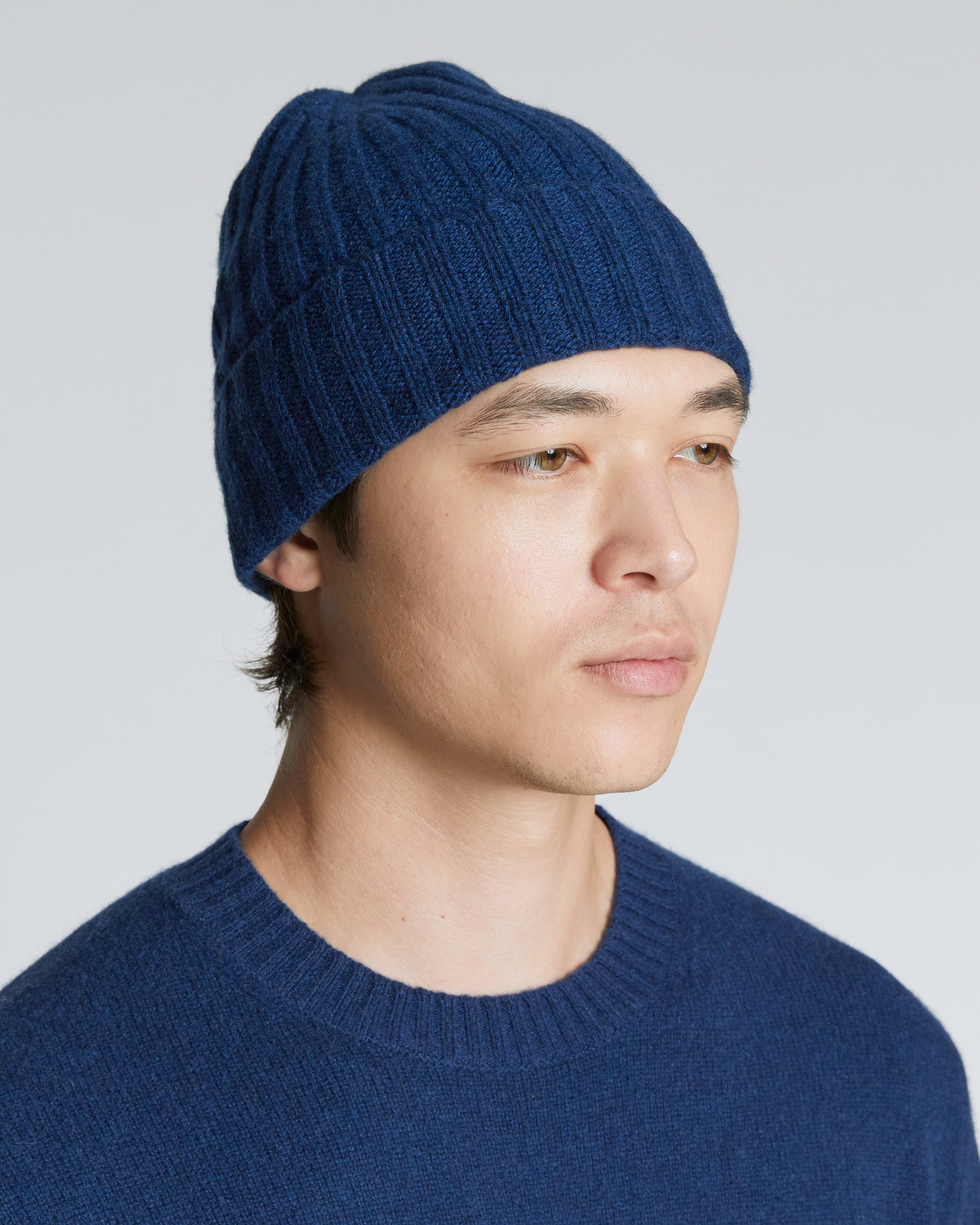 The Cashmere Beanie Bright Navy – Everlane