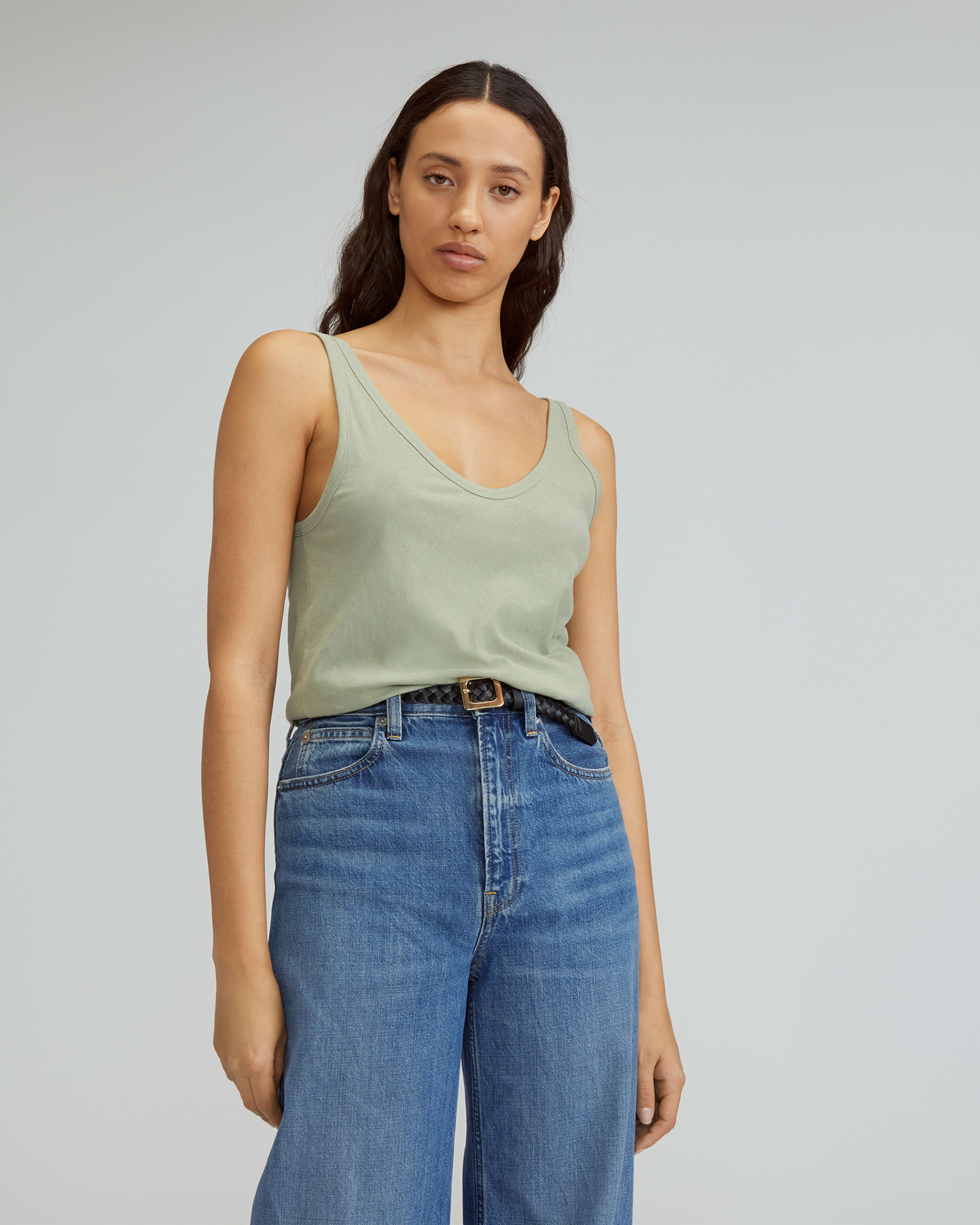 The Air Cami Seagrass – Everlane