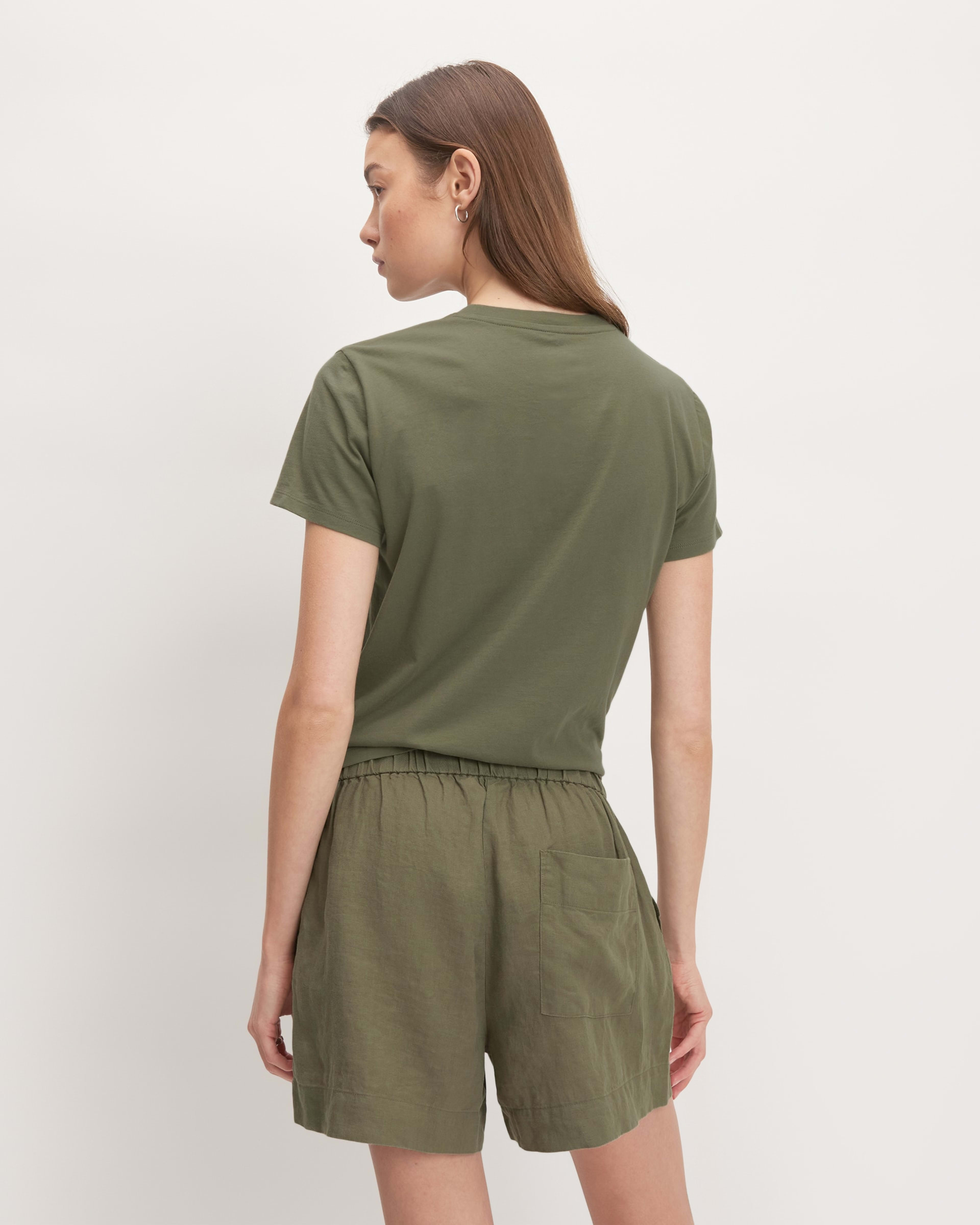 The Organic Cotton Box-Cut Tee Kalamata – Everlane