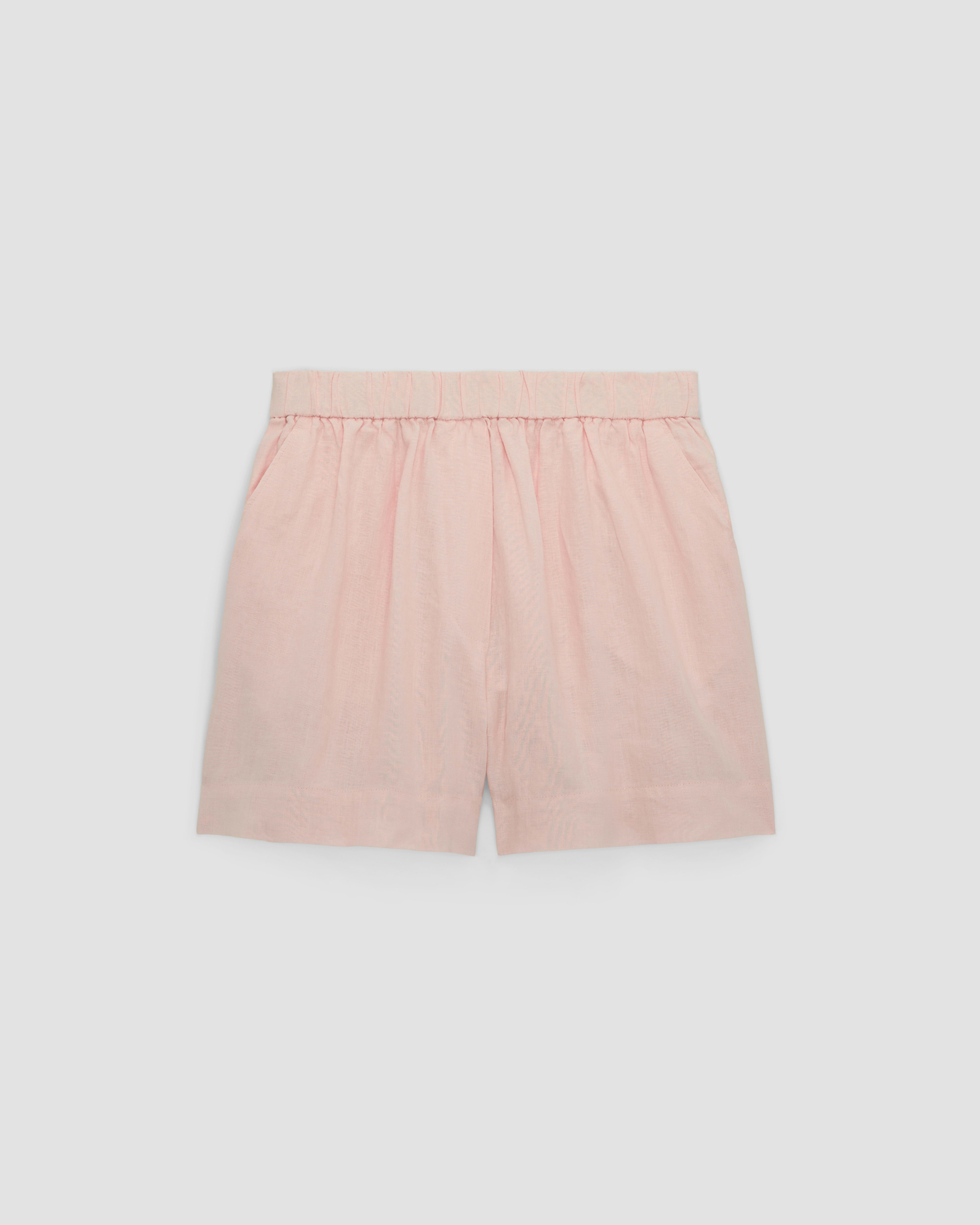The Linen Boxer Short Petal Pink – Everlane