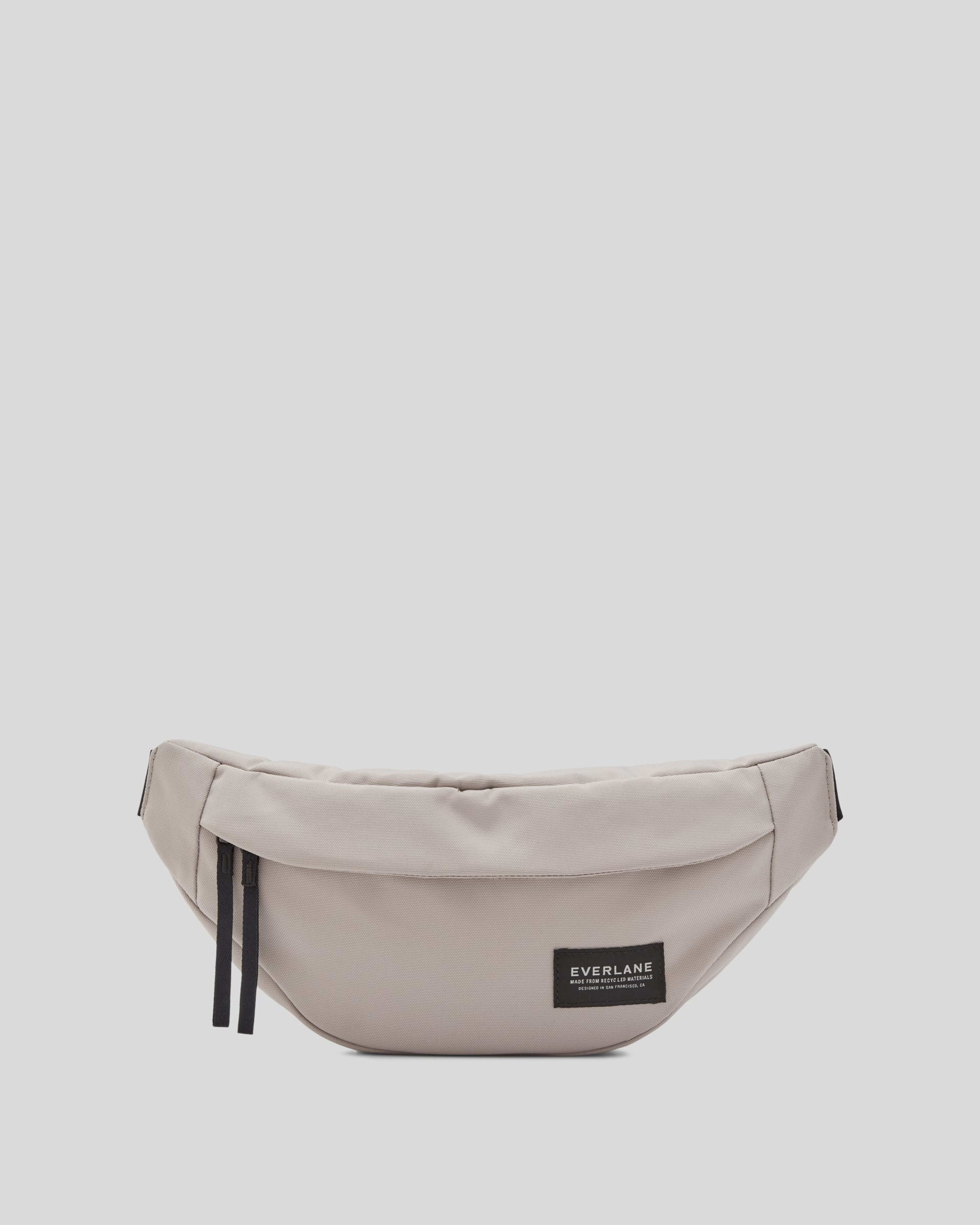 The Renew Transit Fanny Pack Warm Quartz (with label) – Everlane