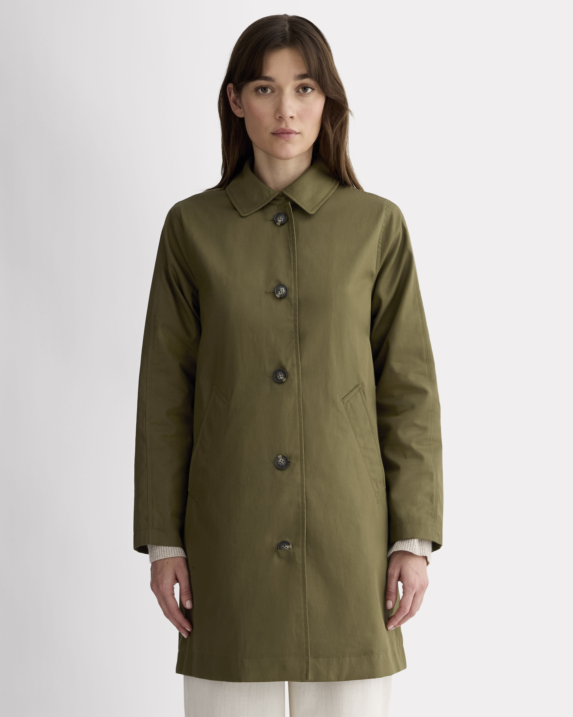 The Mac Coat Beech – Everlane