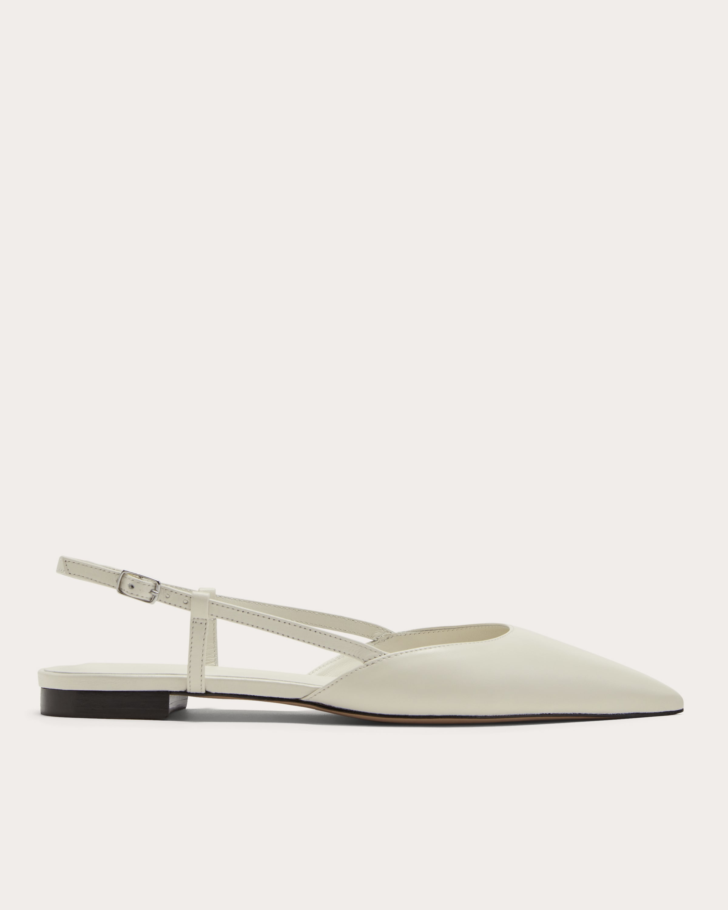 The Studio Slingback Flat Canvas – Everlane