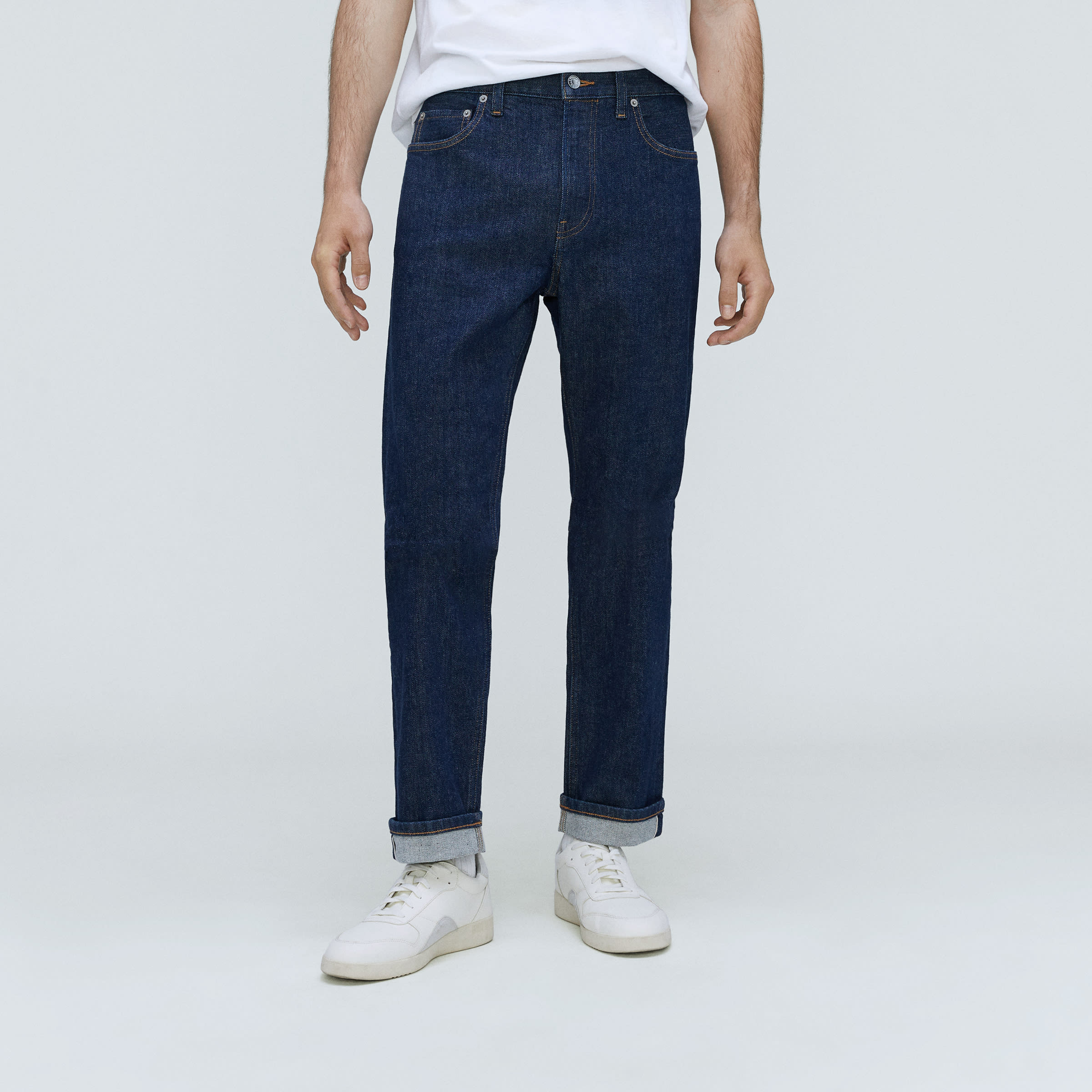 The Selvedge Straight fit Jean Indigo Rinse – Everlane