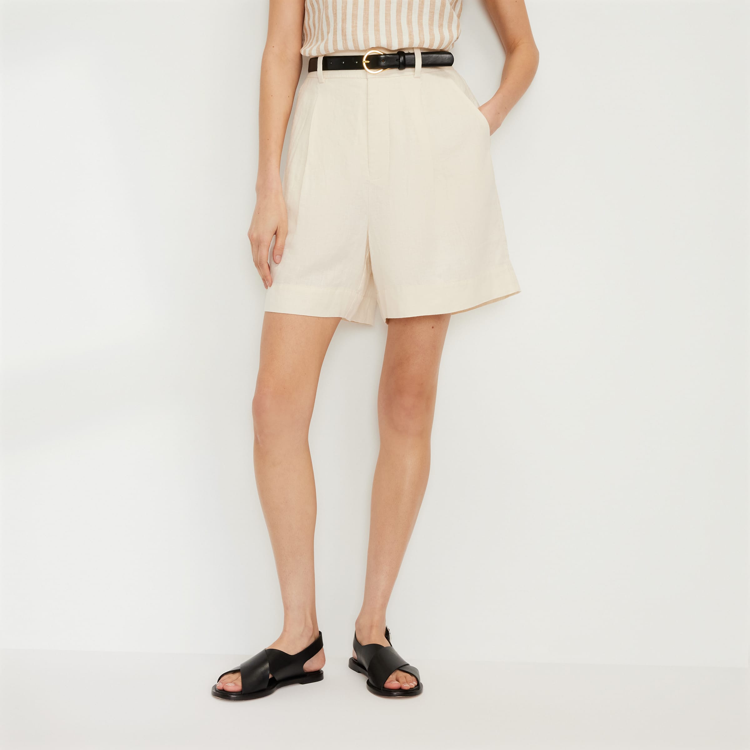 The Linen Way-High® Drape Short Canvas – Everlane