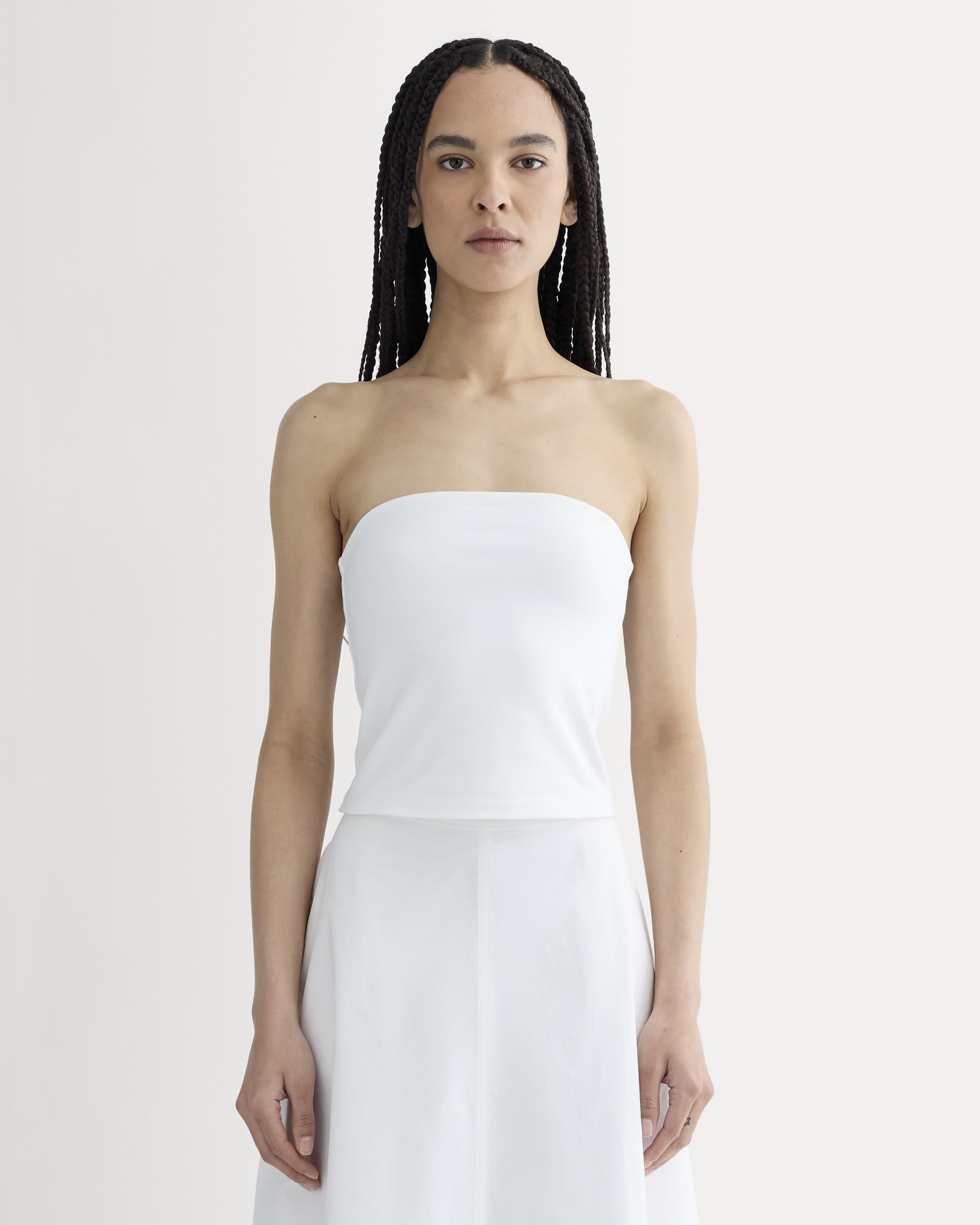 The Form Tube Top White – Everlane