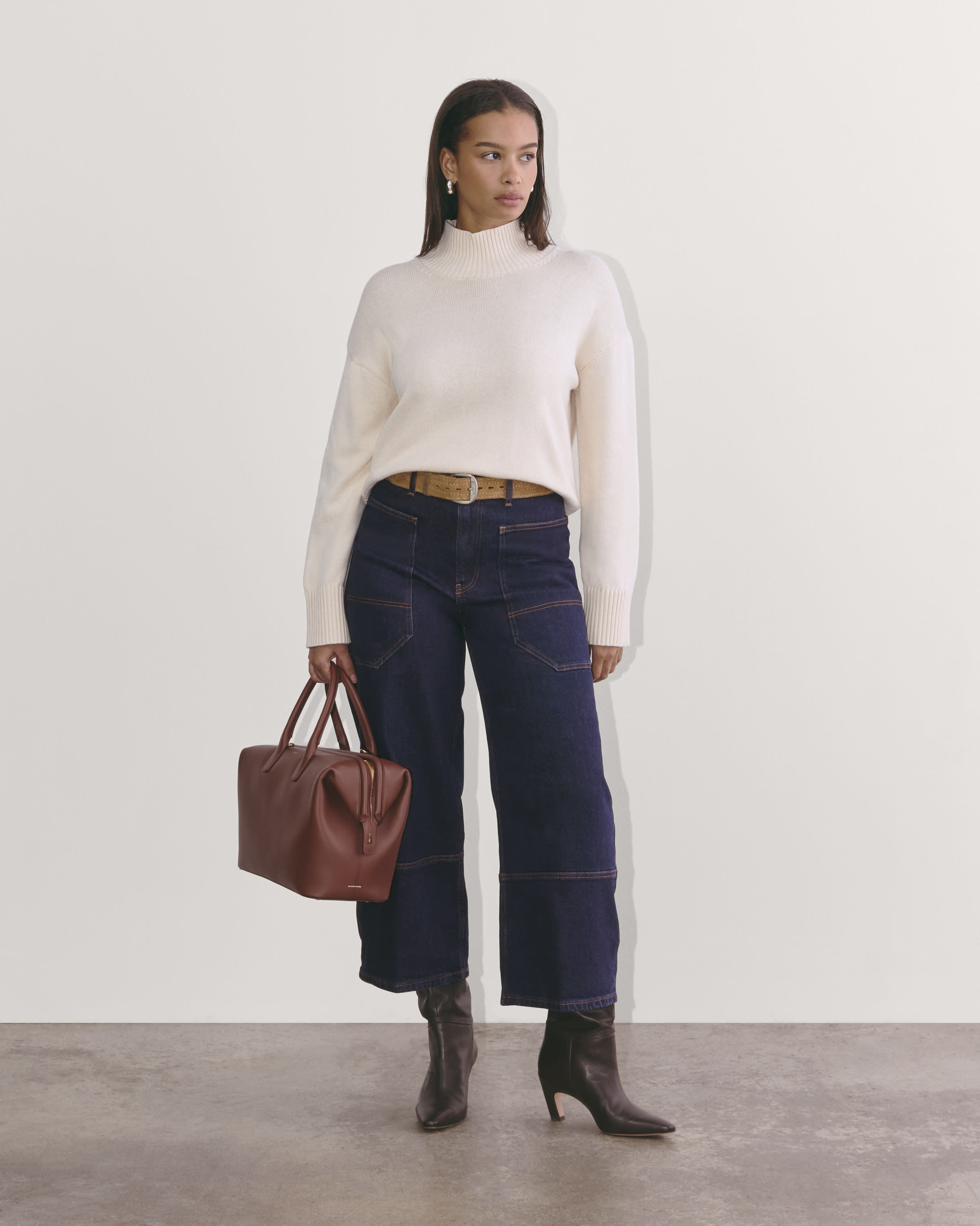 The Way-High® Gardener Cropped Jean Deep Rinse – Everlane