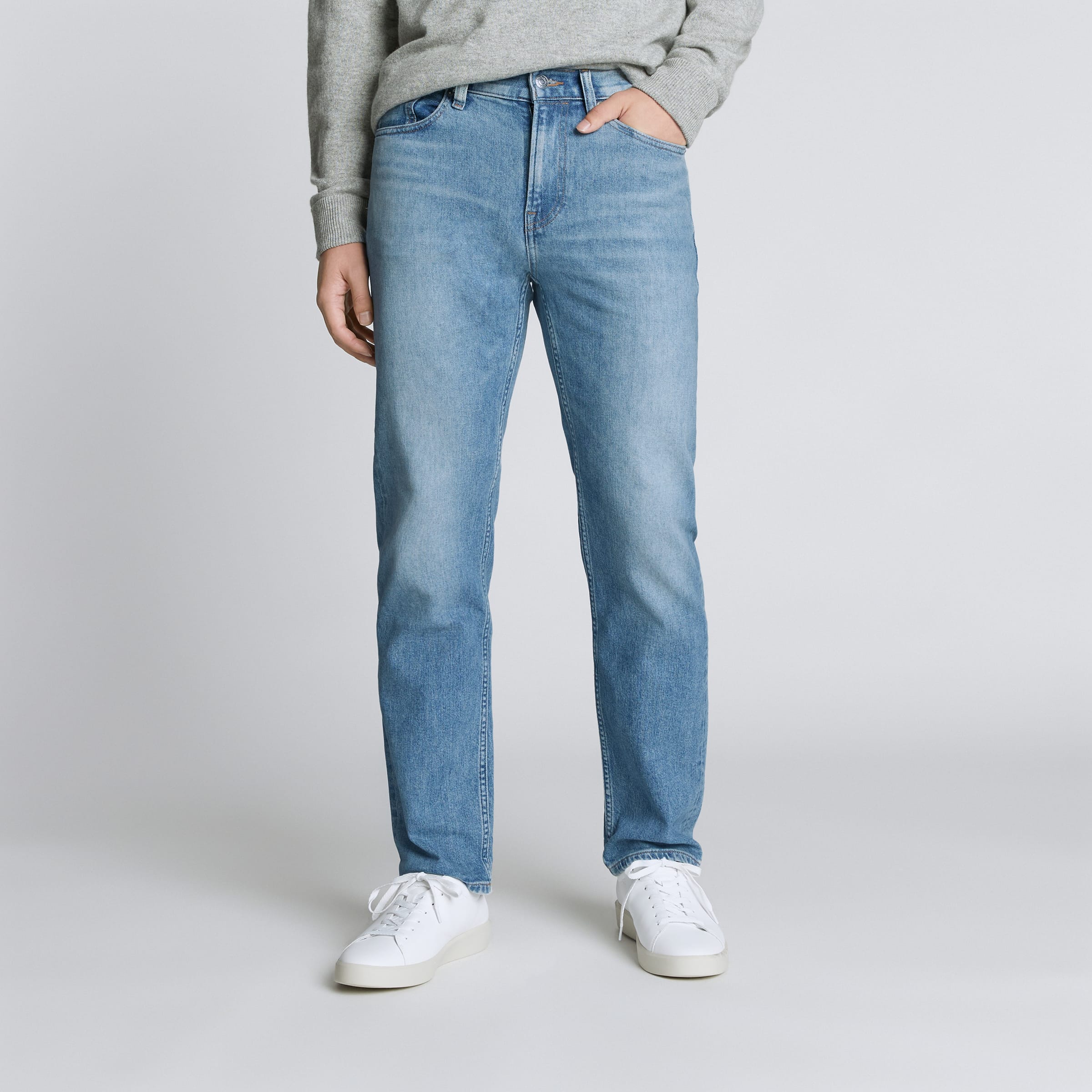 The Classic Straight Jean Classic Blue – Everlane