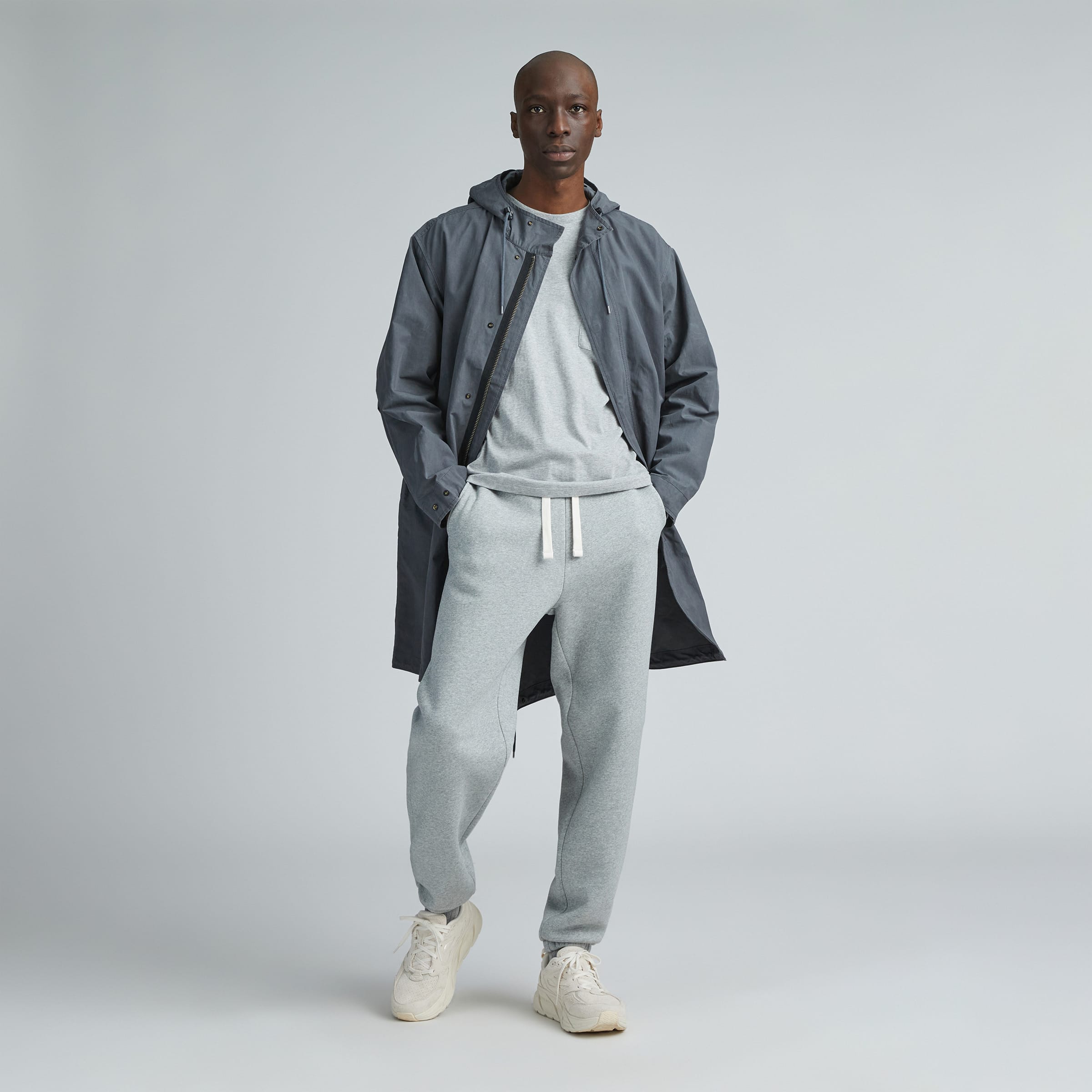 The ReTrack Sweatpant Heathered Grey – Everlane