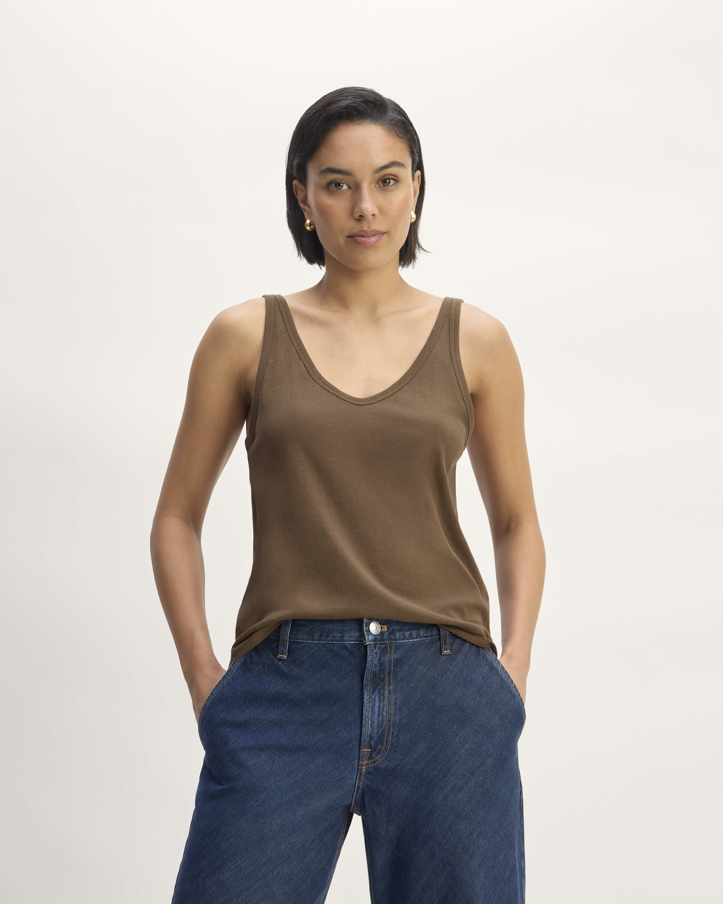 The Air Cami Cocoa – Everlane
