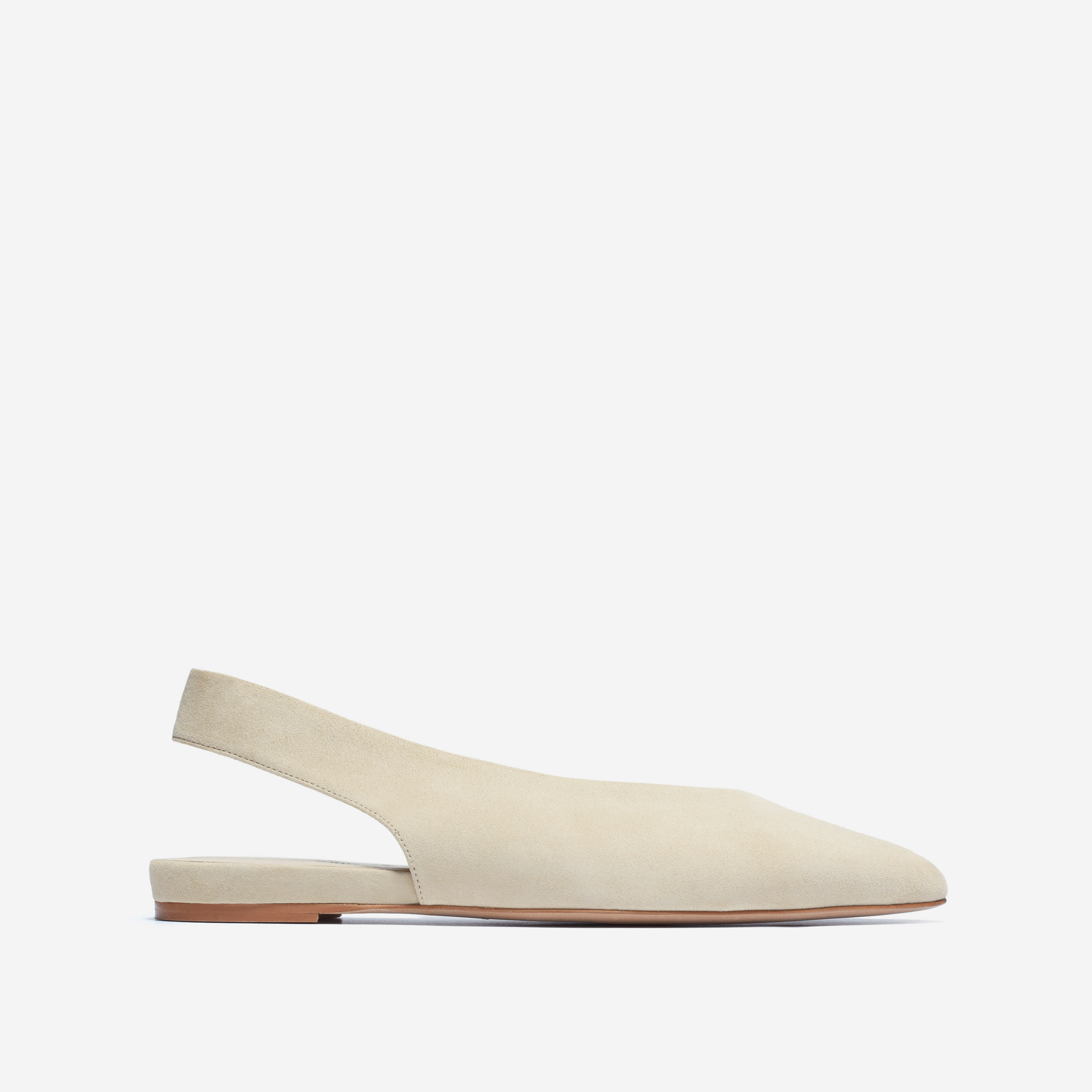 The V Slingback Light Taupe Suede – Everlane