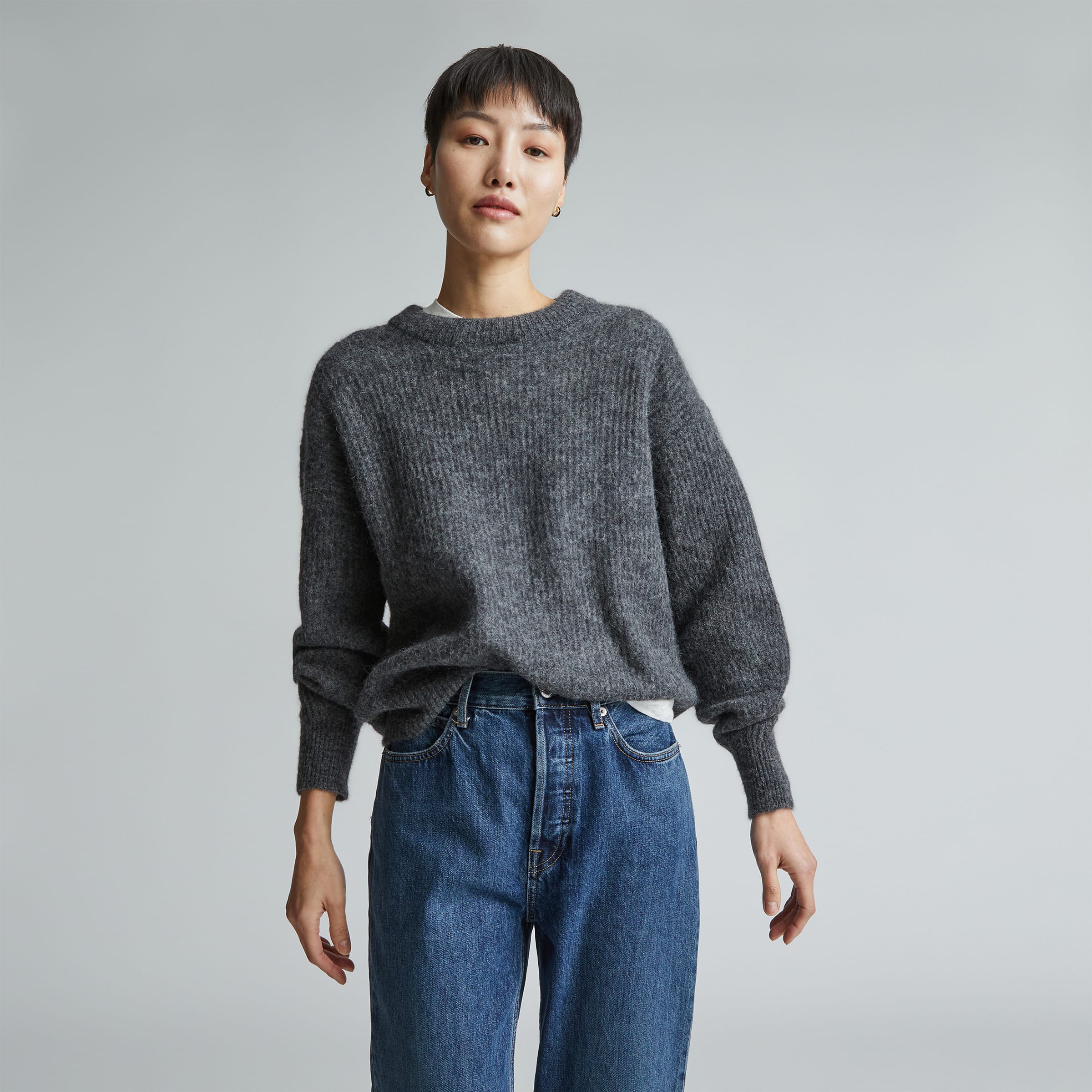 The Alpaca Crew Heather Charcoal – Everlane