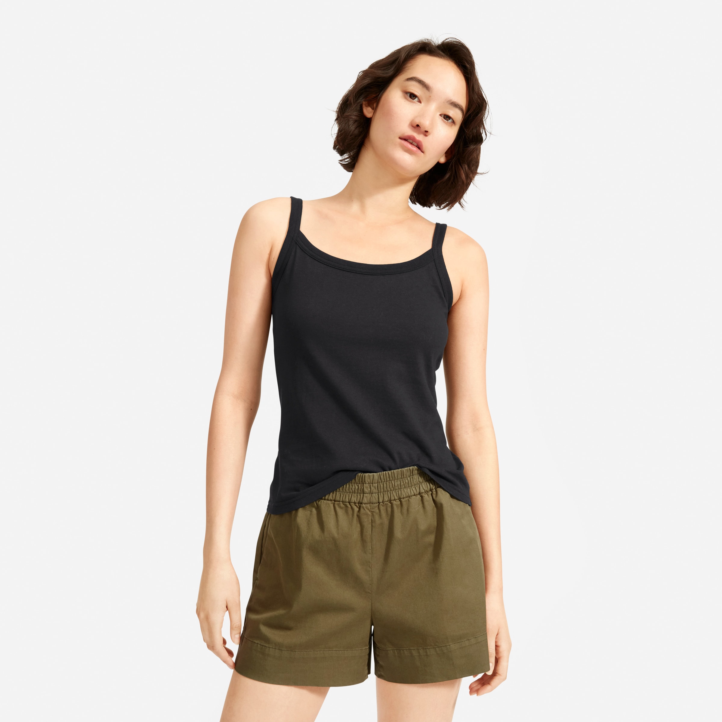 The Cotton Cami Black – Everlane