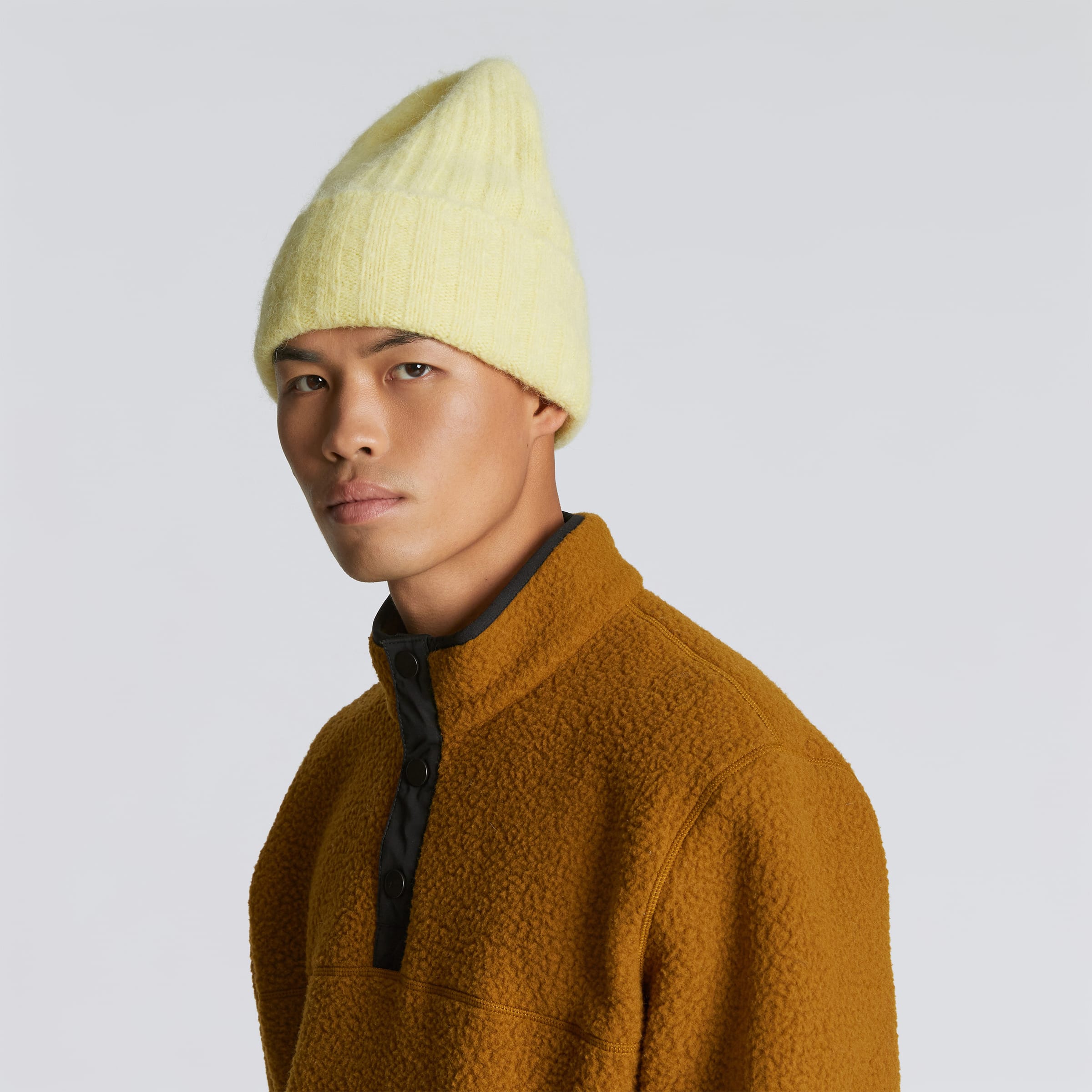 The Alpaca Beanie Lemon – Everlane