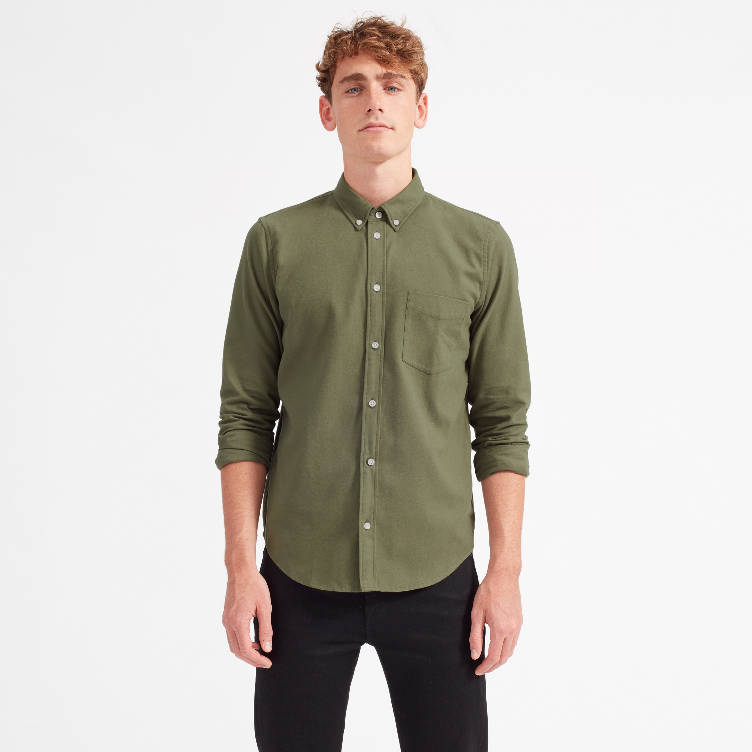 The Brushed Flannel Shirt Surplus – Everlane
