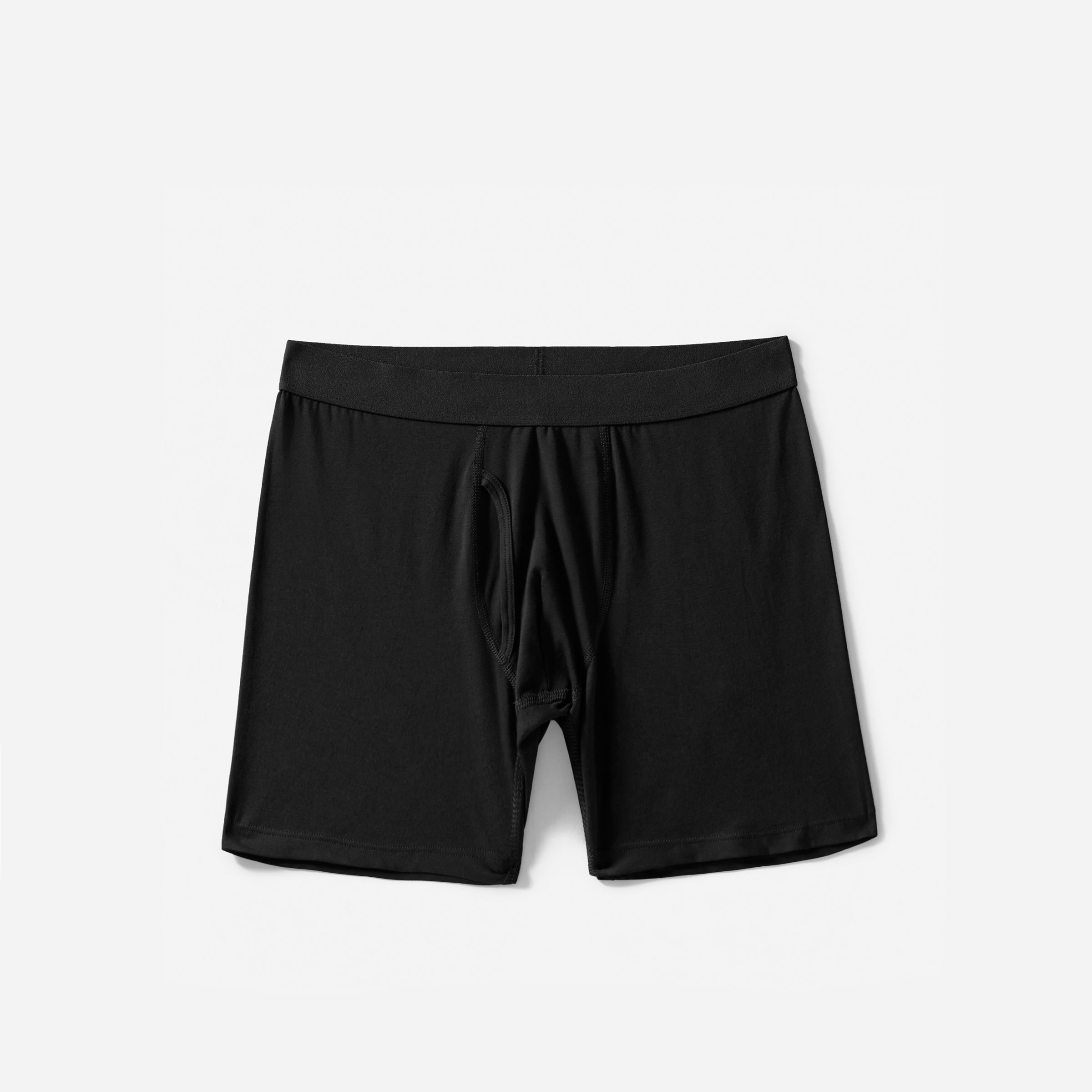 The Supima® Longer Boxer Brief | Uniform Black – Everlane