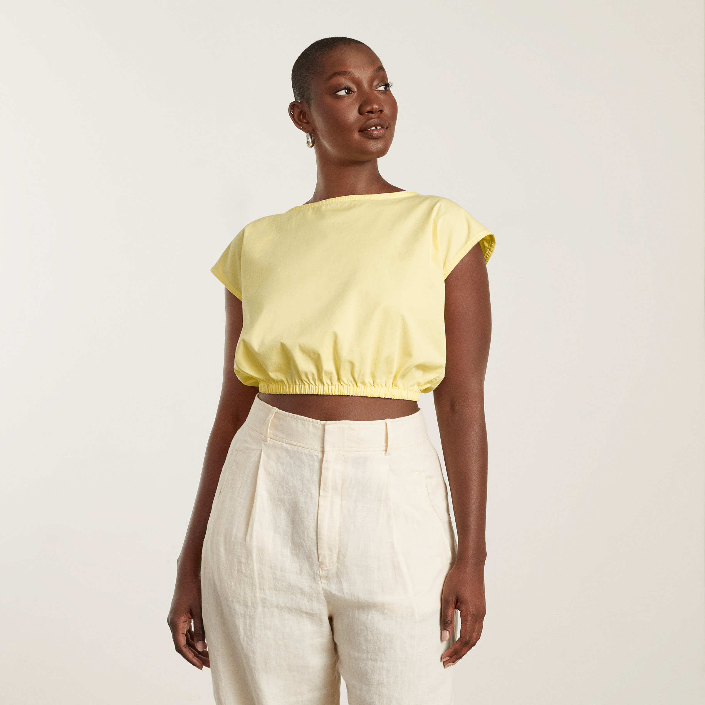 The Bubble Top Pastel Yellow – Everlane