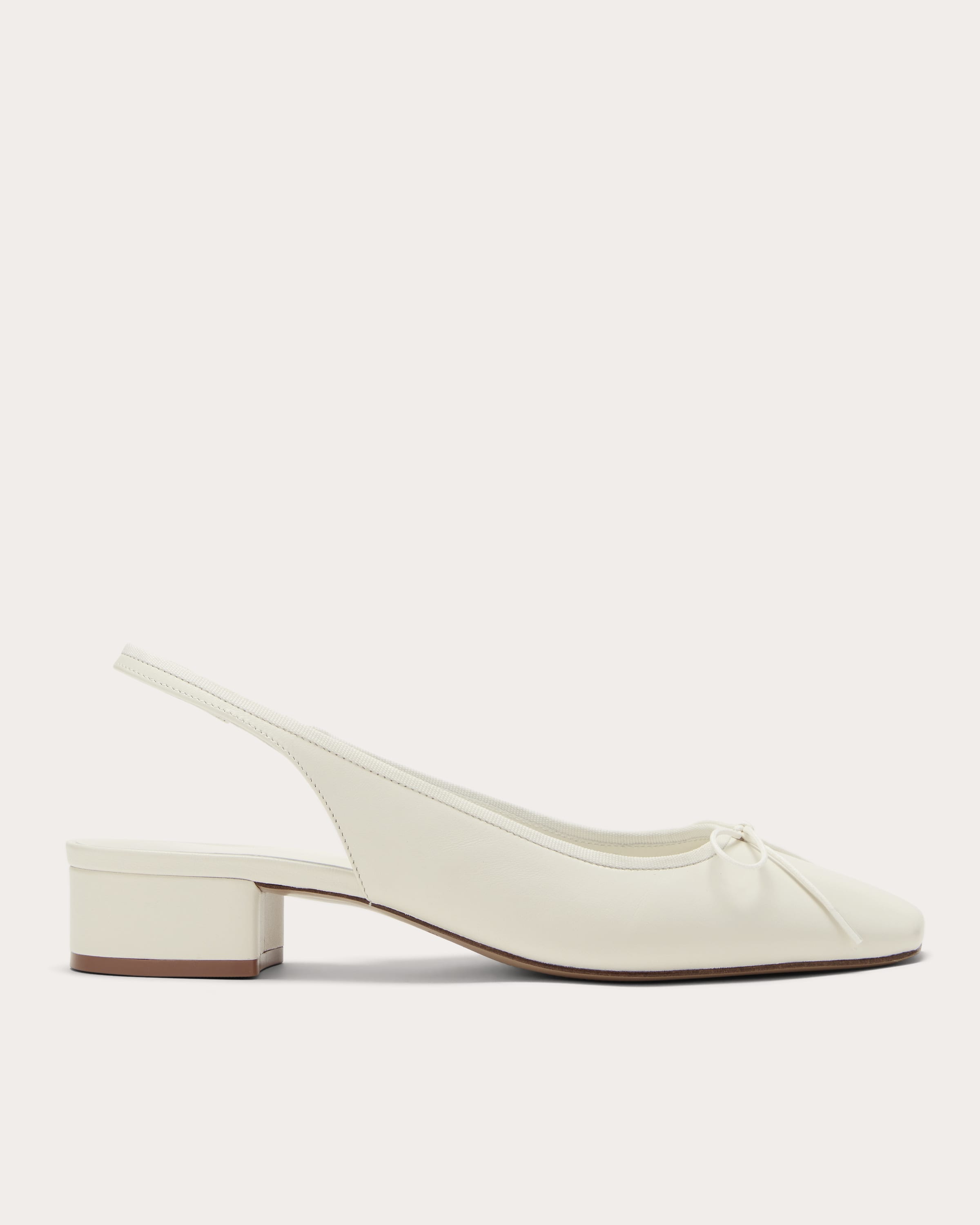 The Ballet Slingback Heel Canvas – Everlane