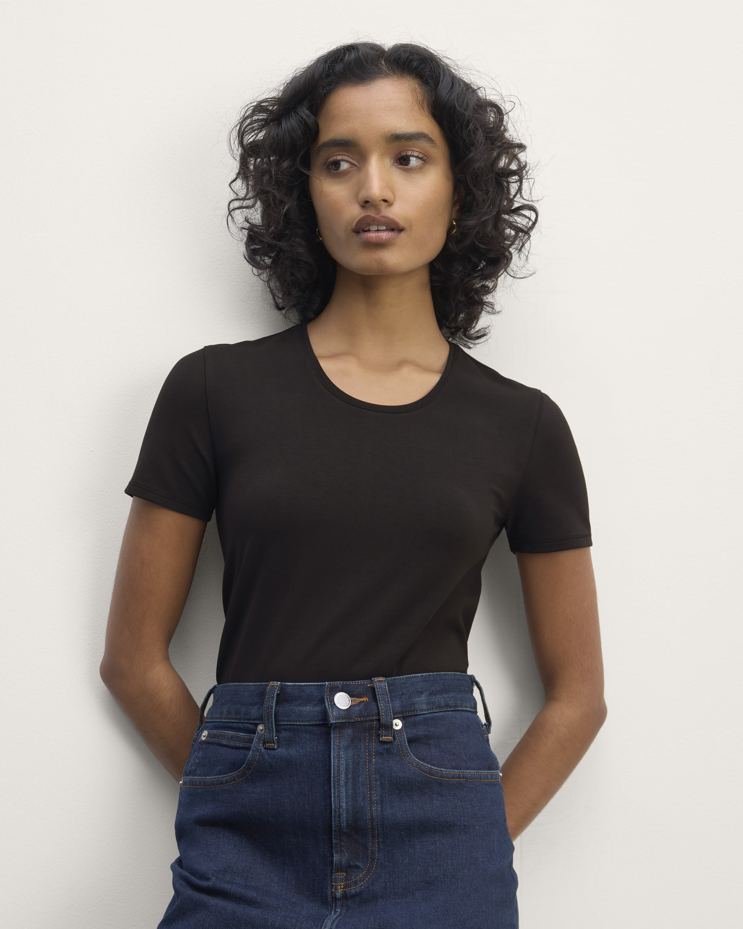 The Form Tee Black – Everlane