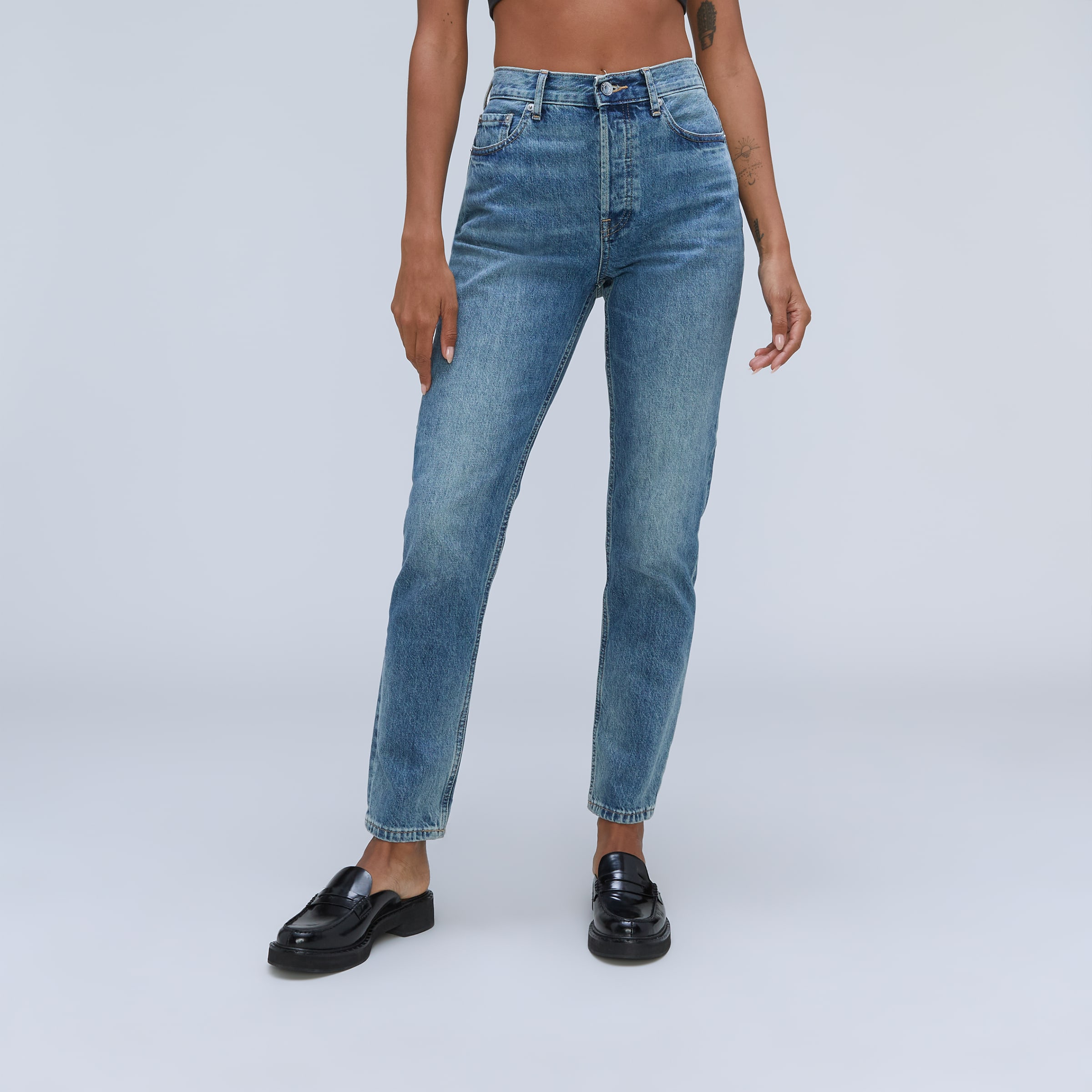 The ’90s Cheeky® Jean Vintage Mid Blue – Everlane