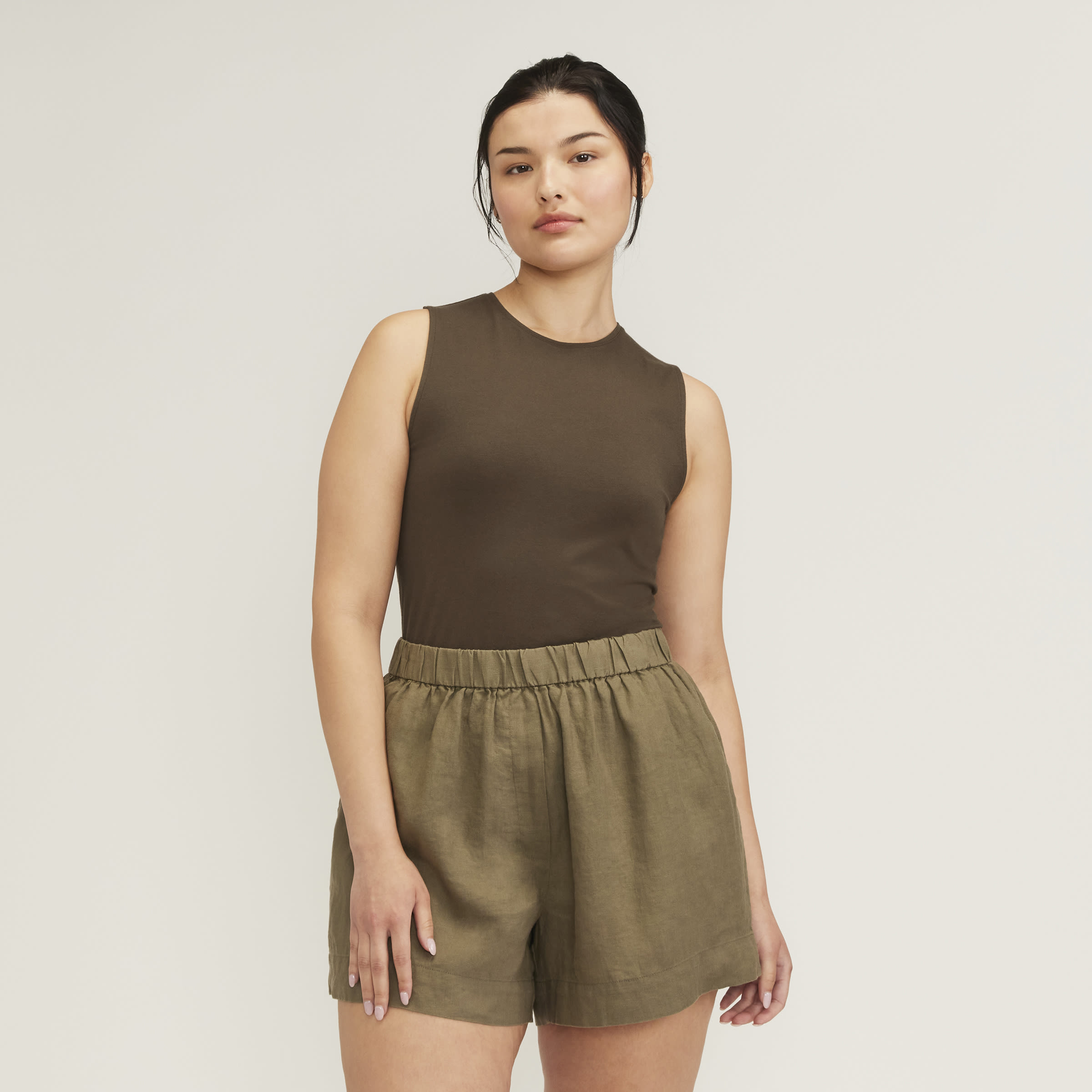 The Supima® Form Tank Cocoa – Everlane