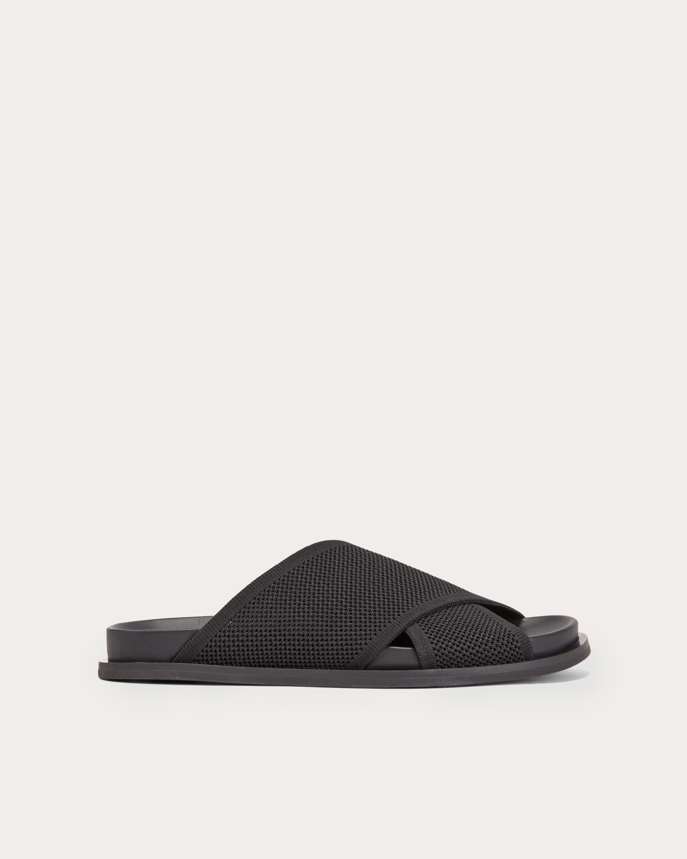 The ReKnit Form Crossover Sandal Black – Everlane