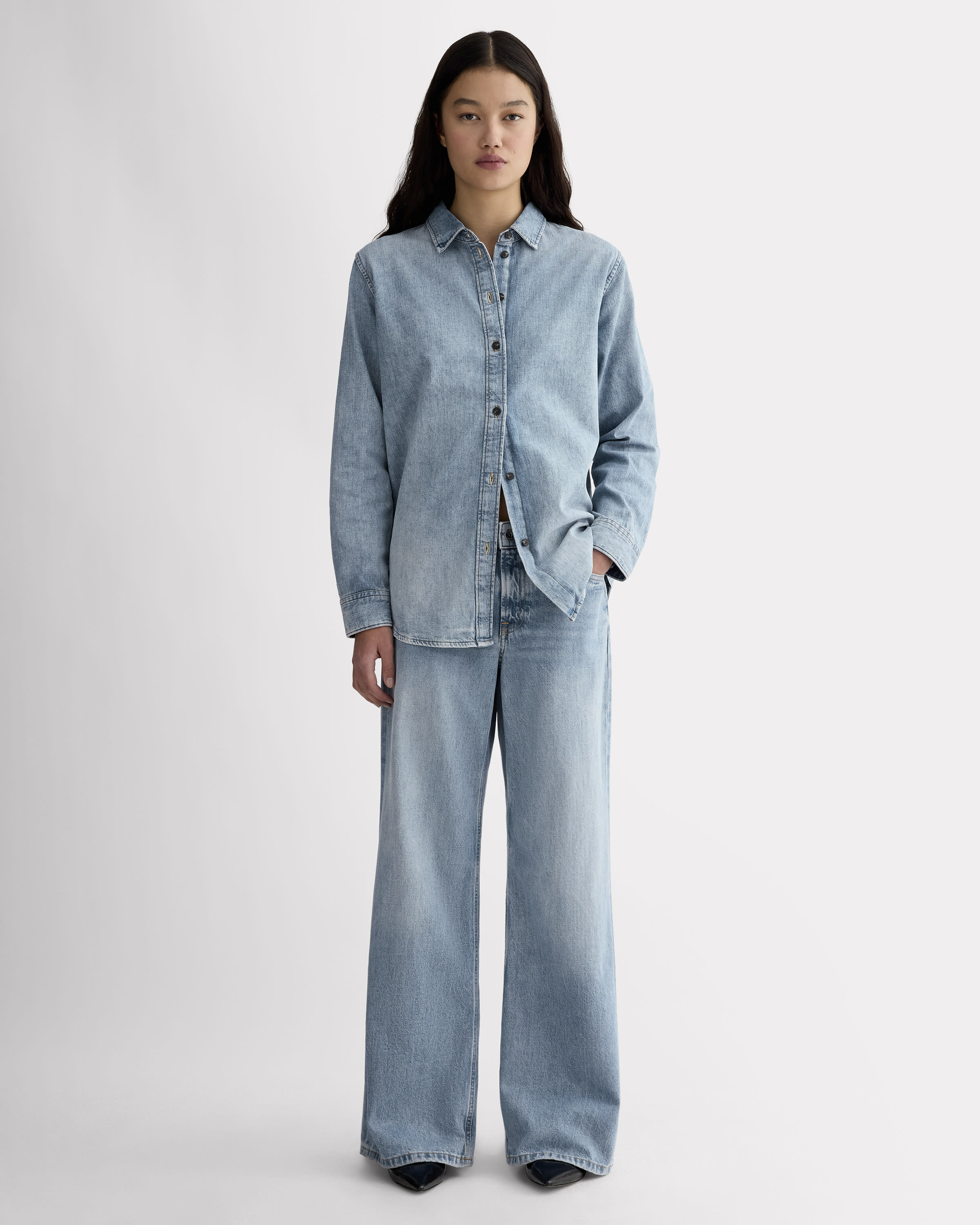 The Low-Key Jean Light Indigo – Everlane