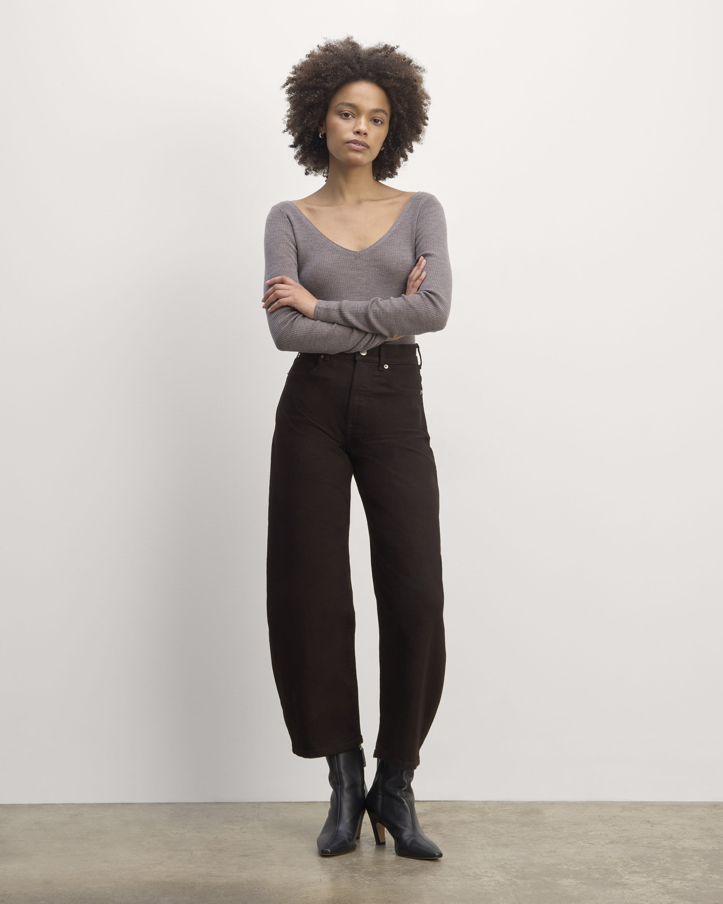 The Way-High® Curve Jean Black – Everlane