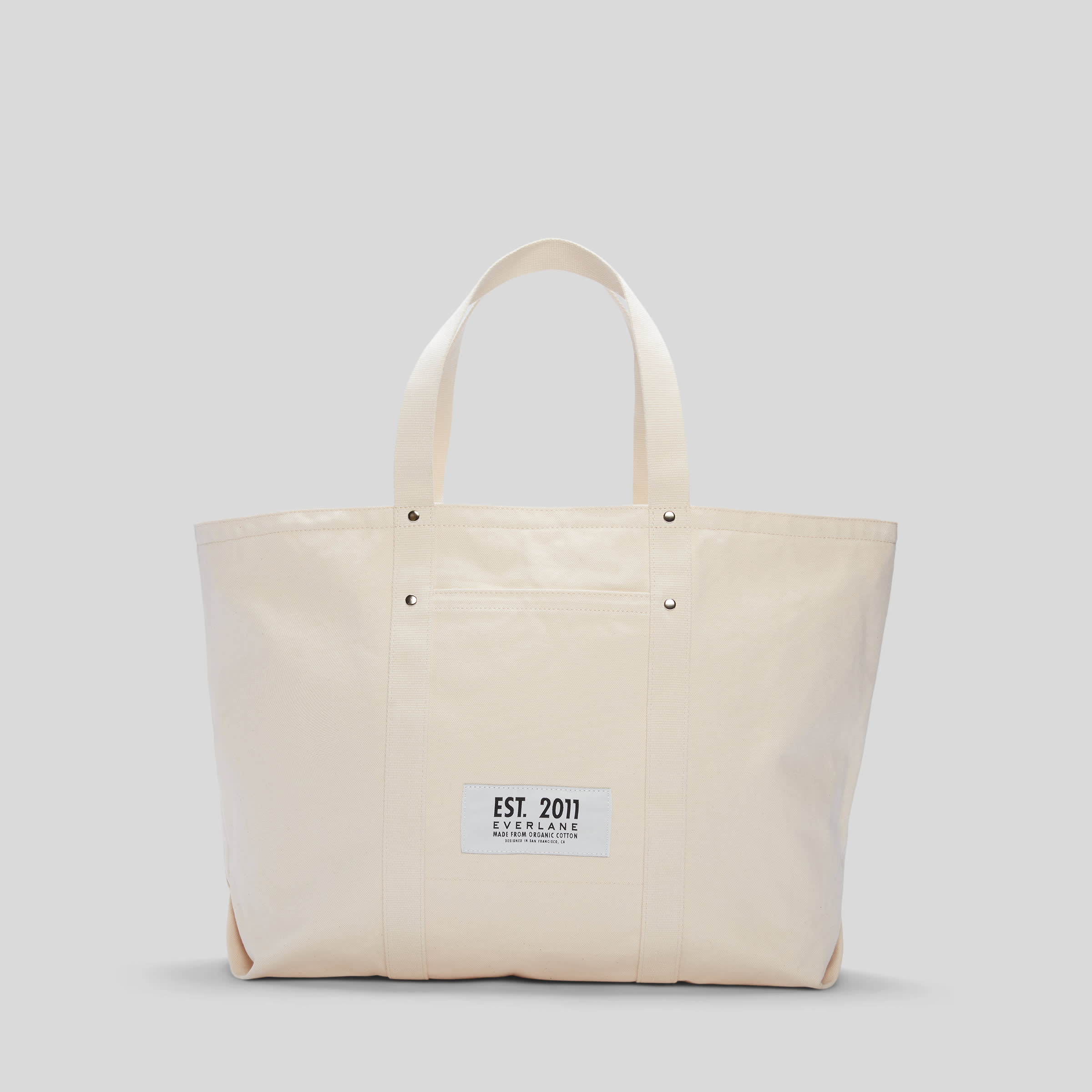 The Organic Canvas Weekender Natural – Everlane
