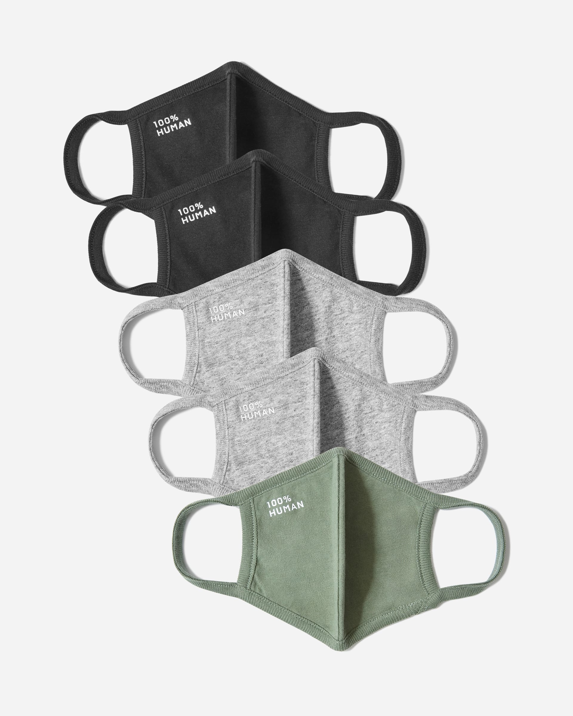 The 100% Human Face Mask 5-Pack Assorted – Everlane