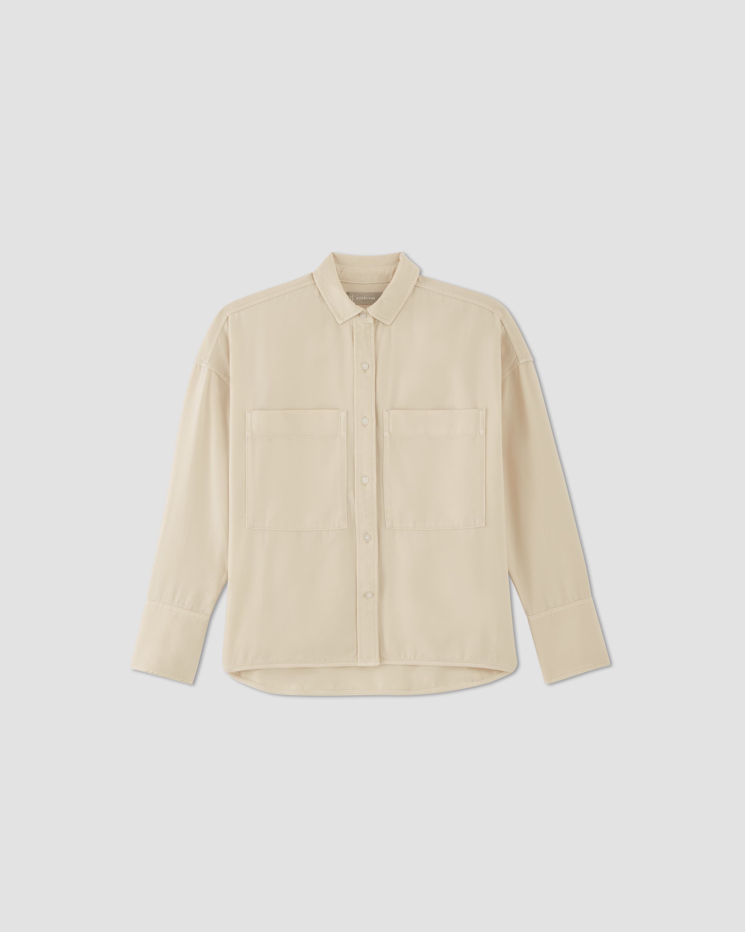 The TENCEL™ Boxy Shirt Parchment – Everlane