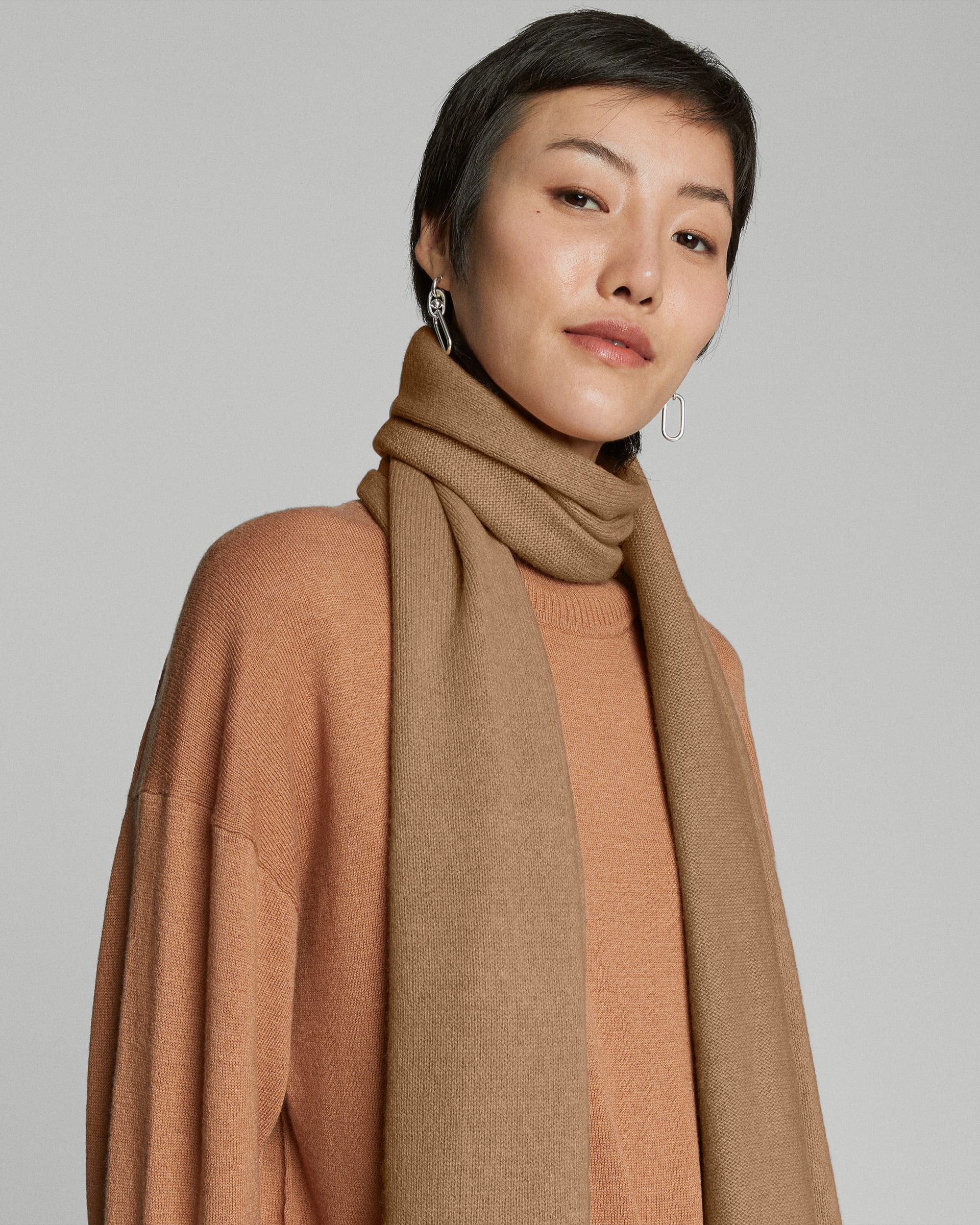 The Cashmere Scarf Light Camel – Everlane