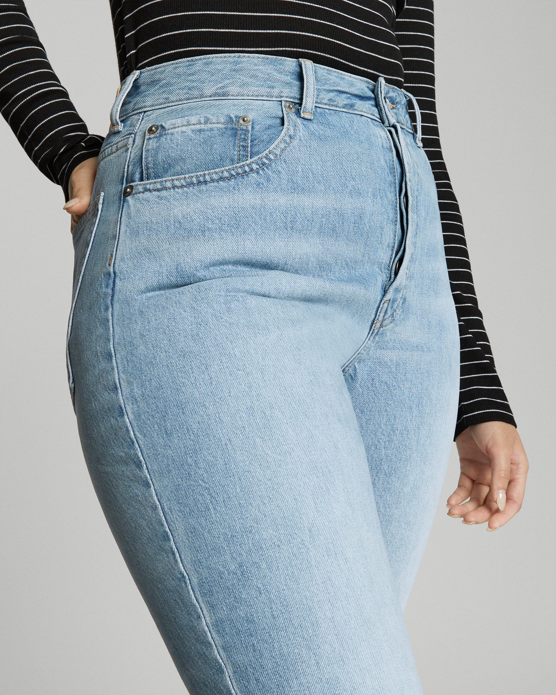 The Curvy ’90s Cheeky® Jean Vintage Sunbleached Blue – Everlane