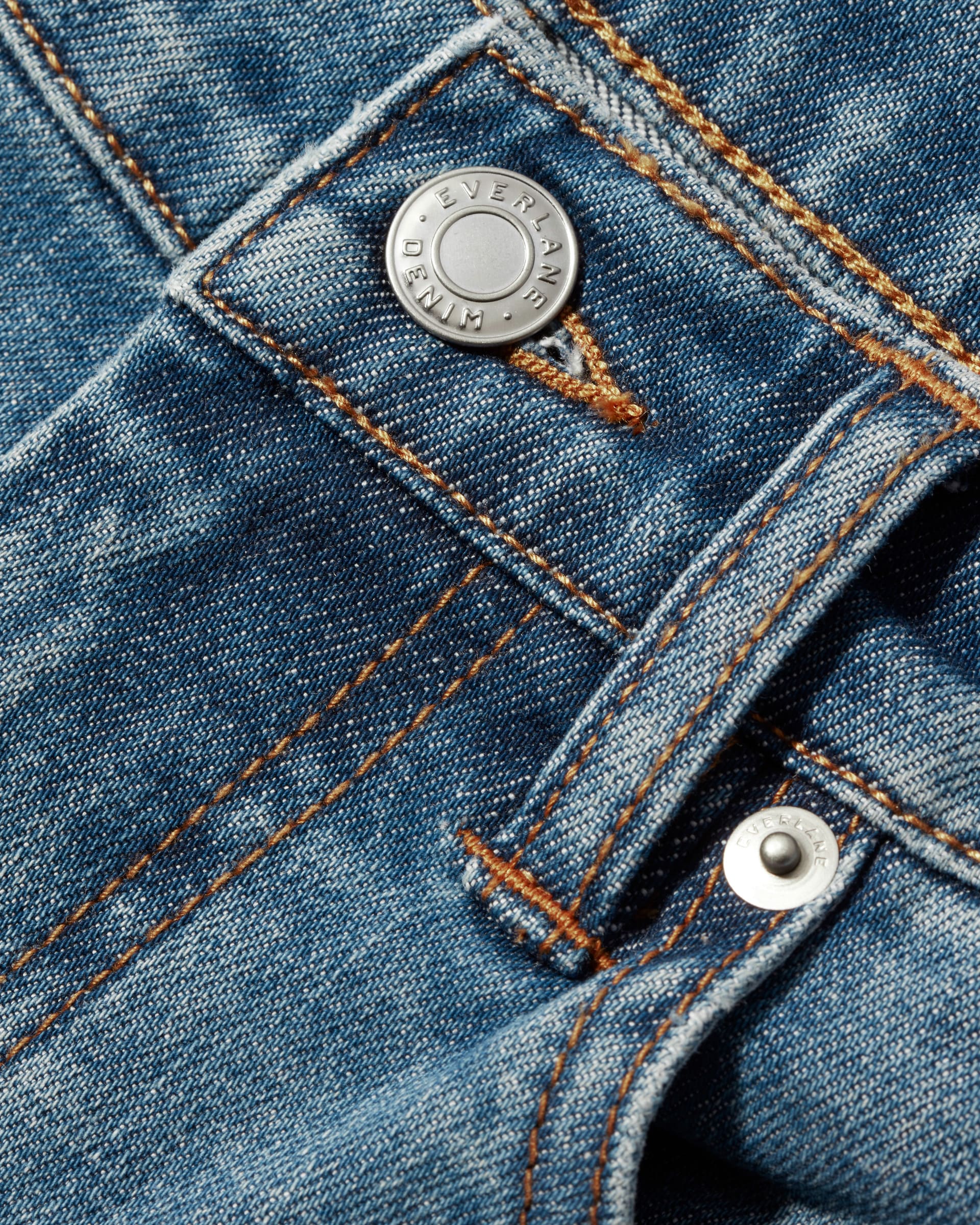 The Straight Fit Jean Mid Blue – Everlane