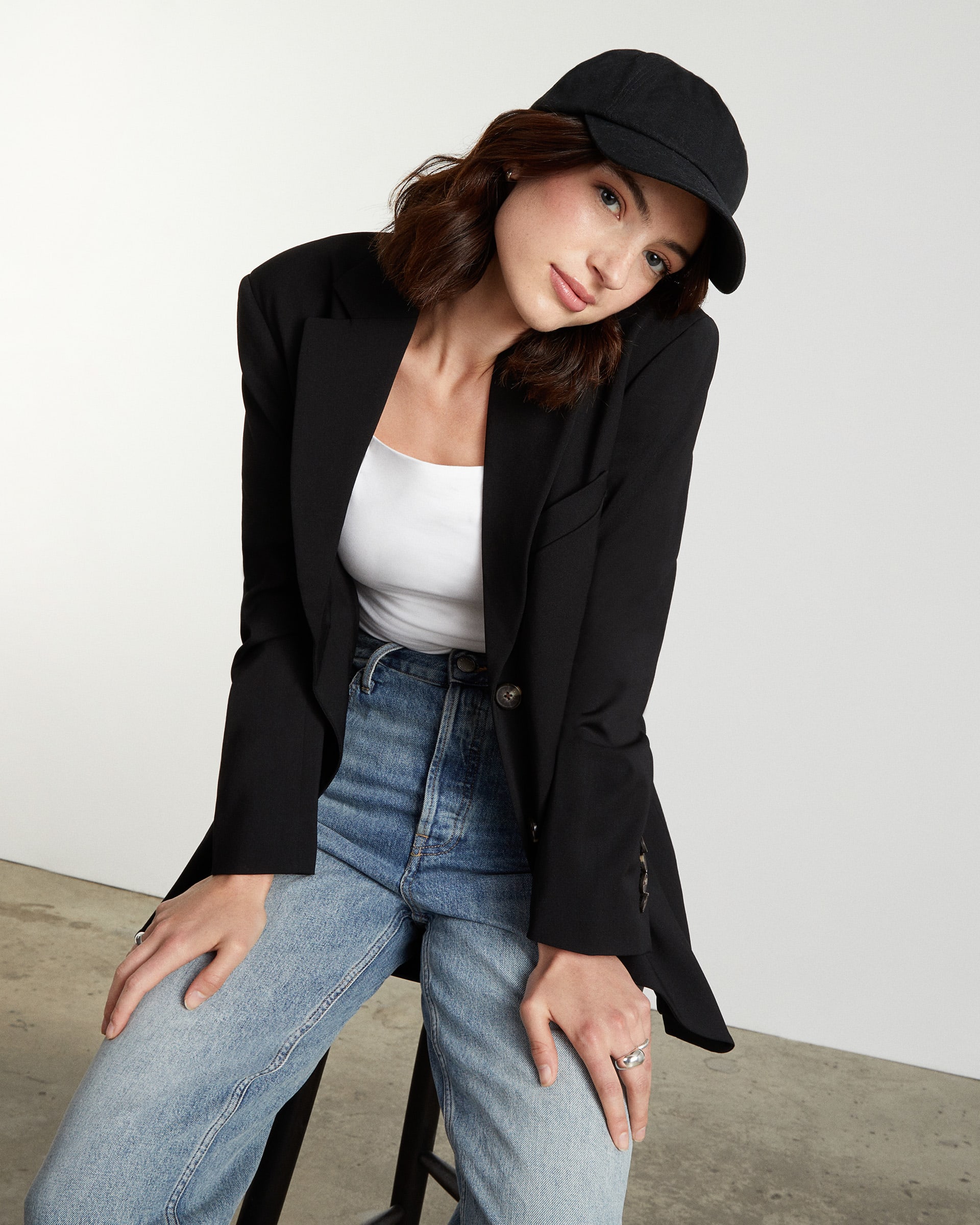 The ’80s Blazer Black – Everlane