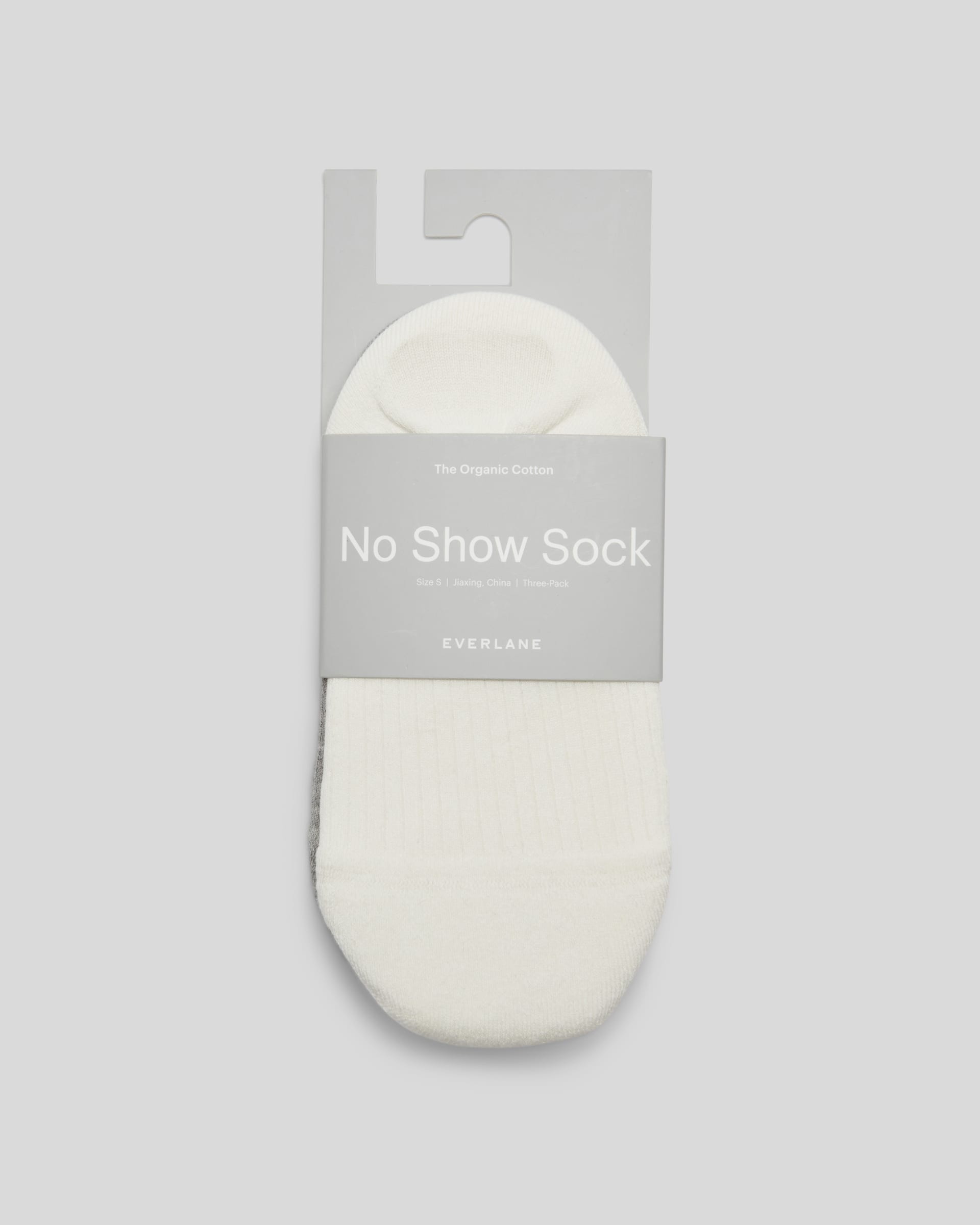 The Organic Cotton No-Show Sock 3-Pack Neutral Multi – Everlane