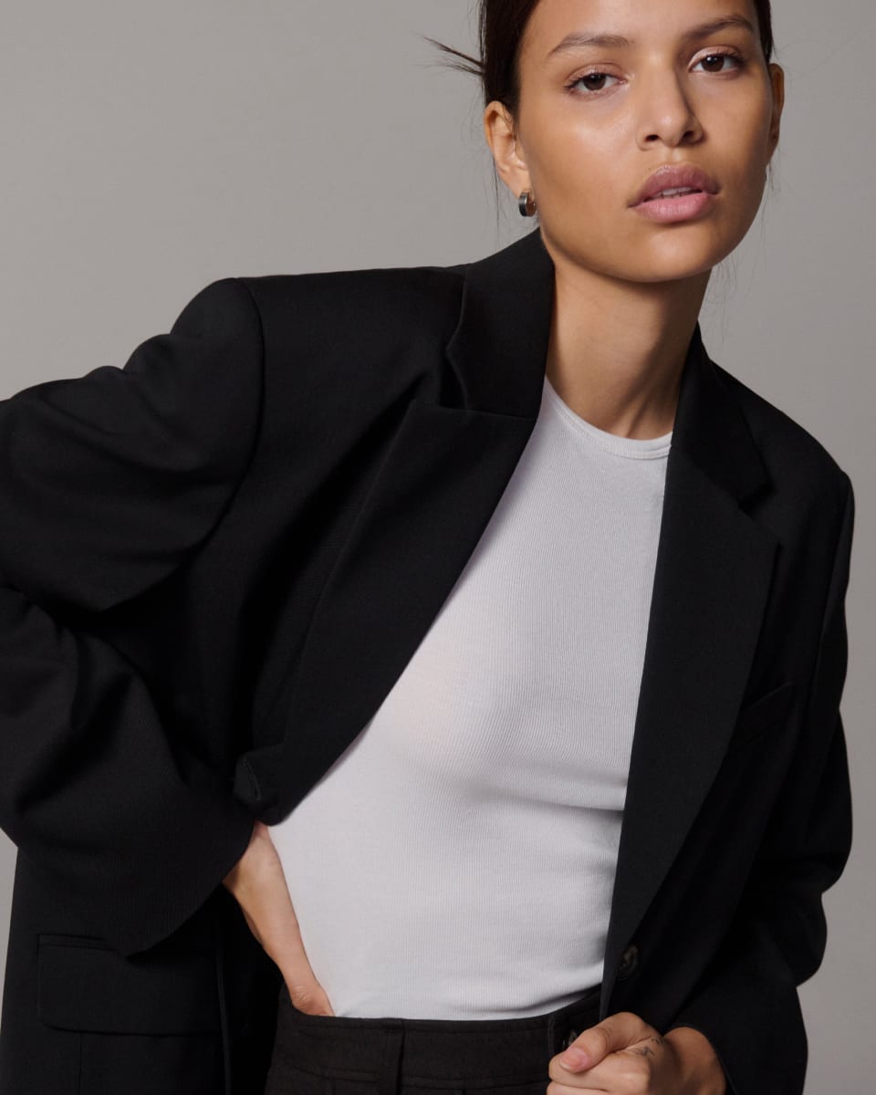 The ’80s Blazer Black – Everlane