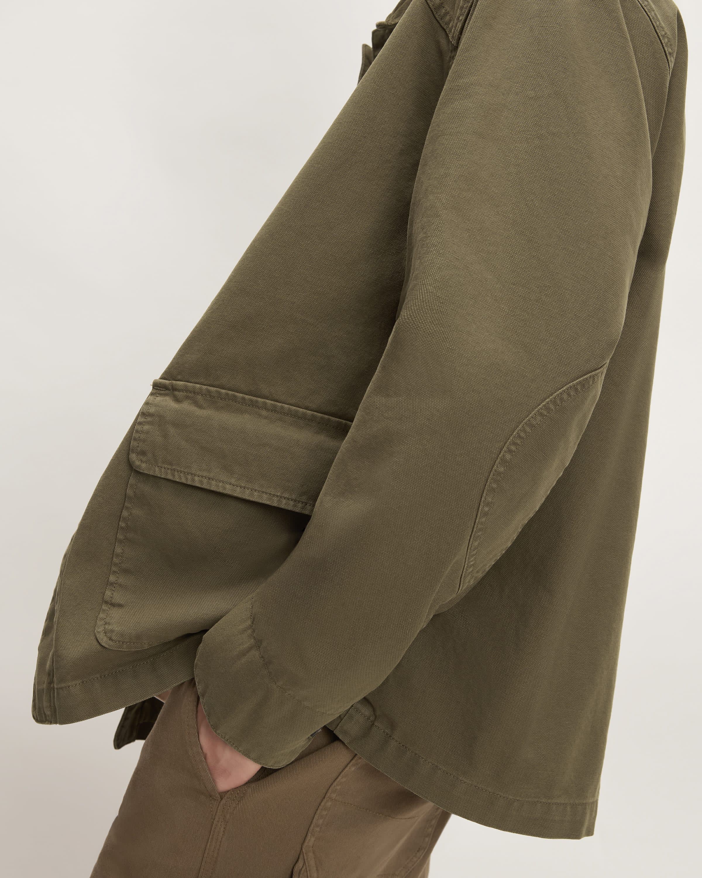 The Canvas Barn Jacket Beech – Everlane