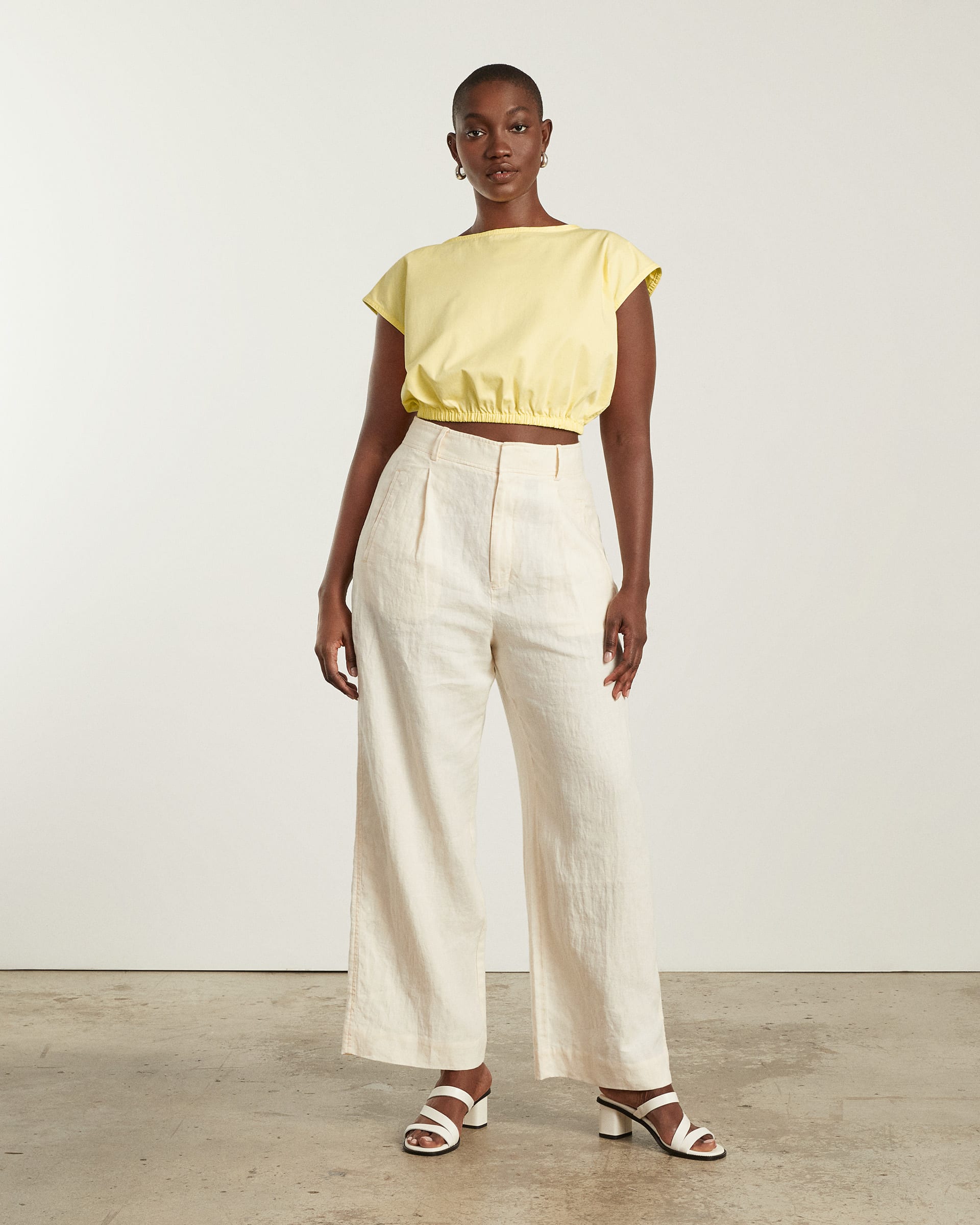 The Bubble Top Pastel Yellow – Everlane