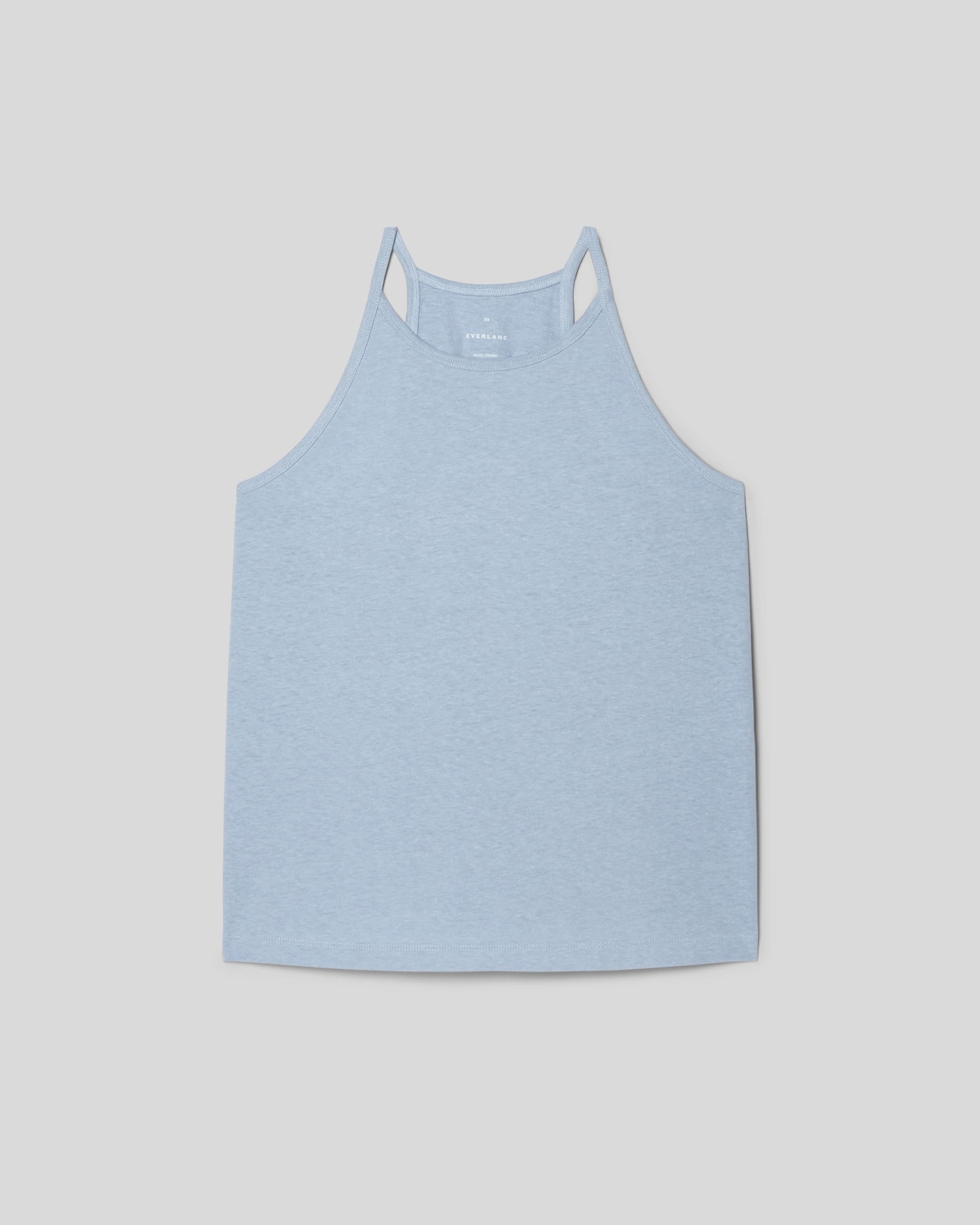 The Hemp Cutaway Tank Periwinkle – Everlane