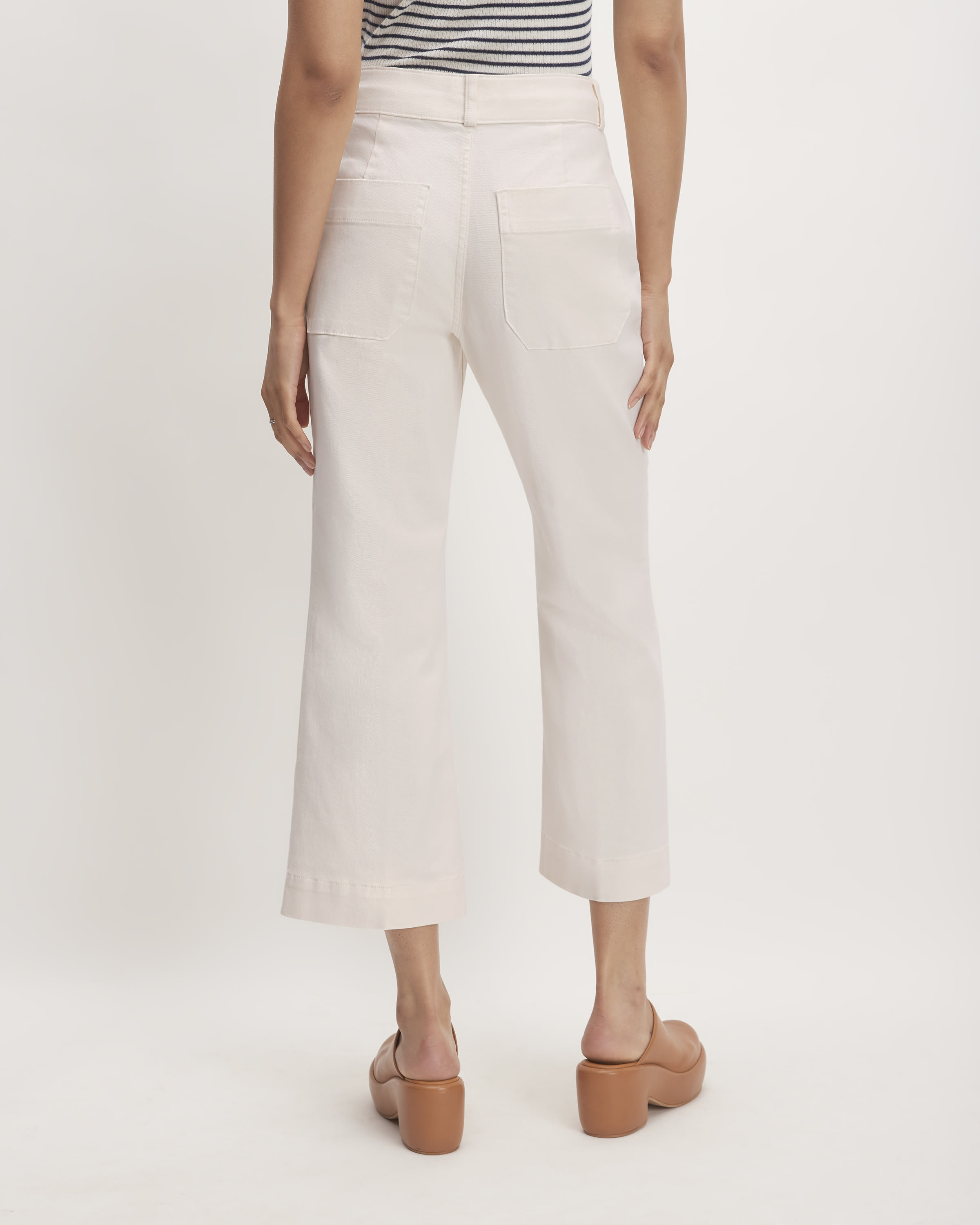 The Organic Kick Flare Pant Bone – Everlane