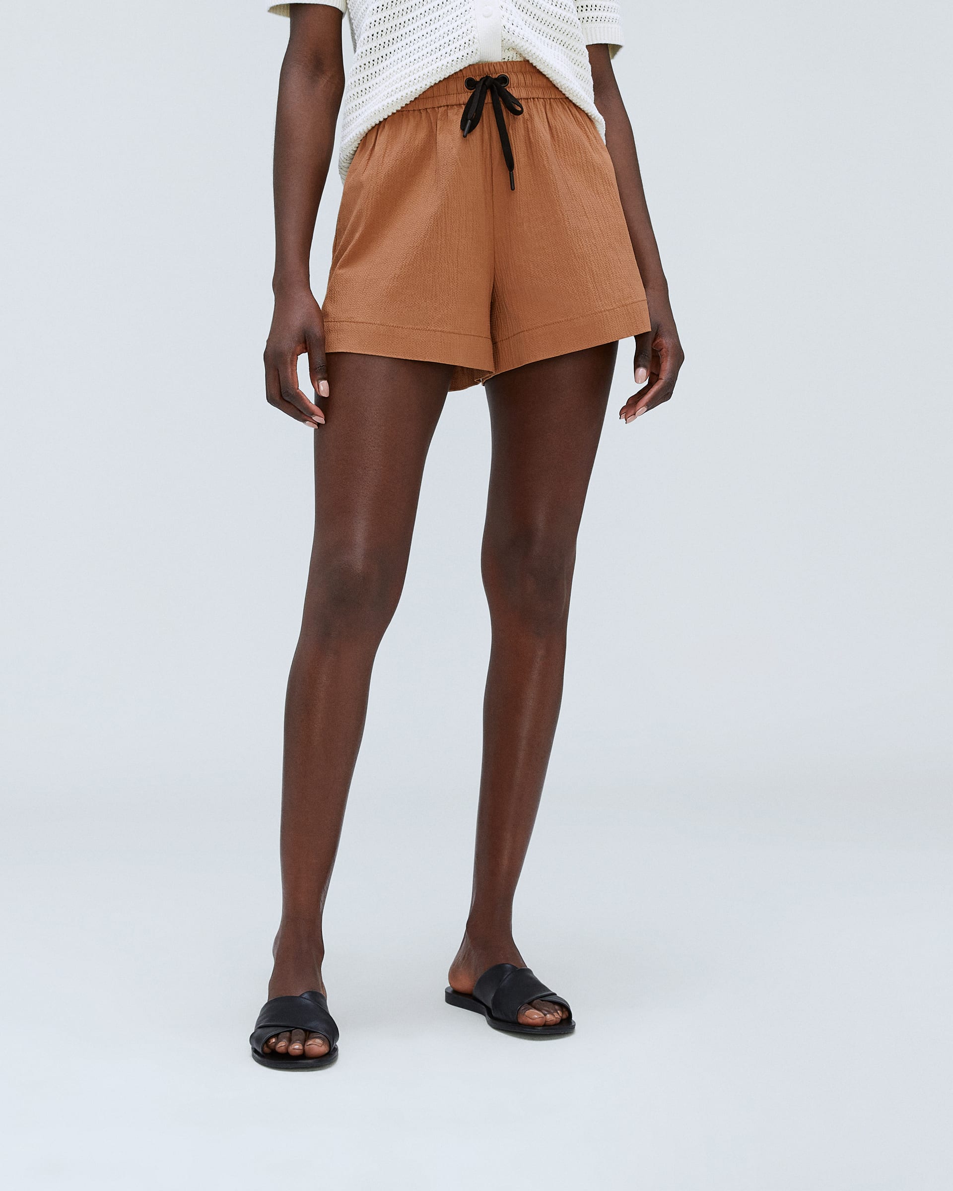 The Seersucker Boxer Short Tawny Brown – Everlane