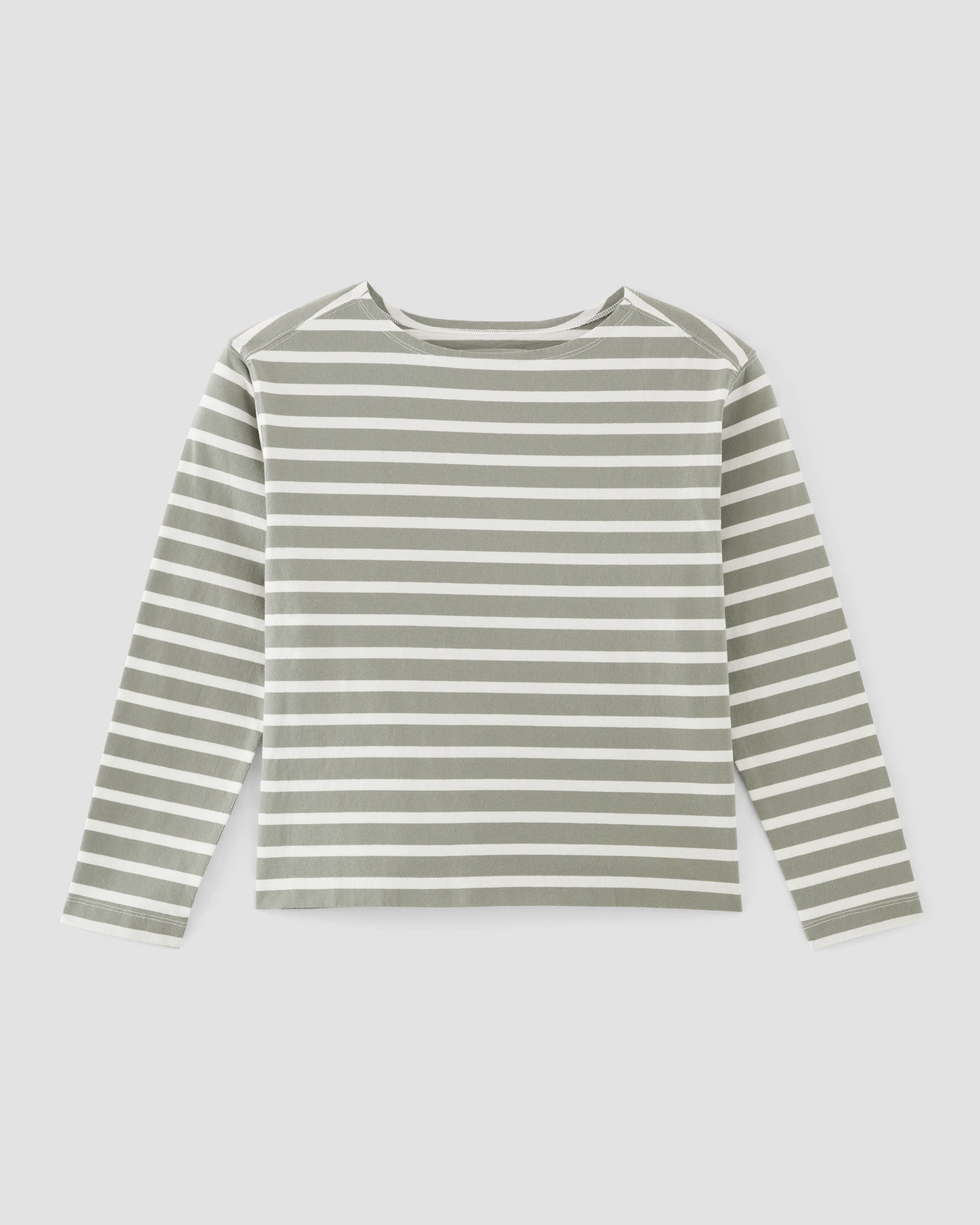 The Modern Breton Tee Shadow / Bone – Everlane