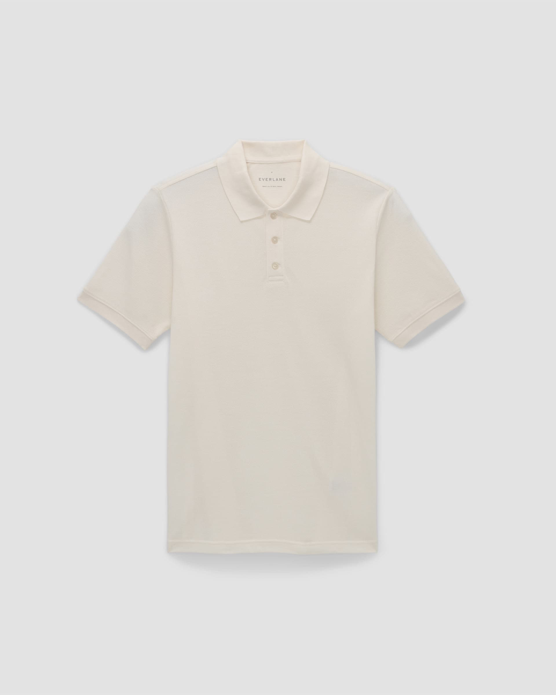 The Pique Polo Bone – Everlane